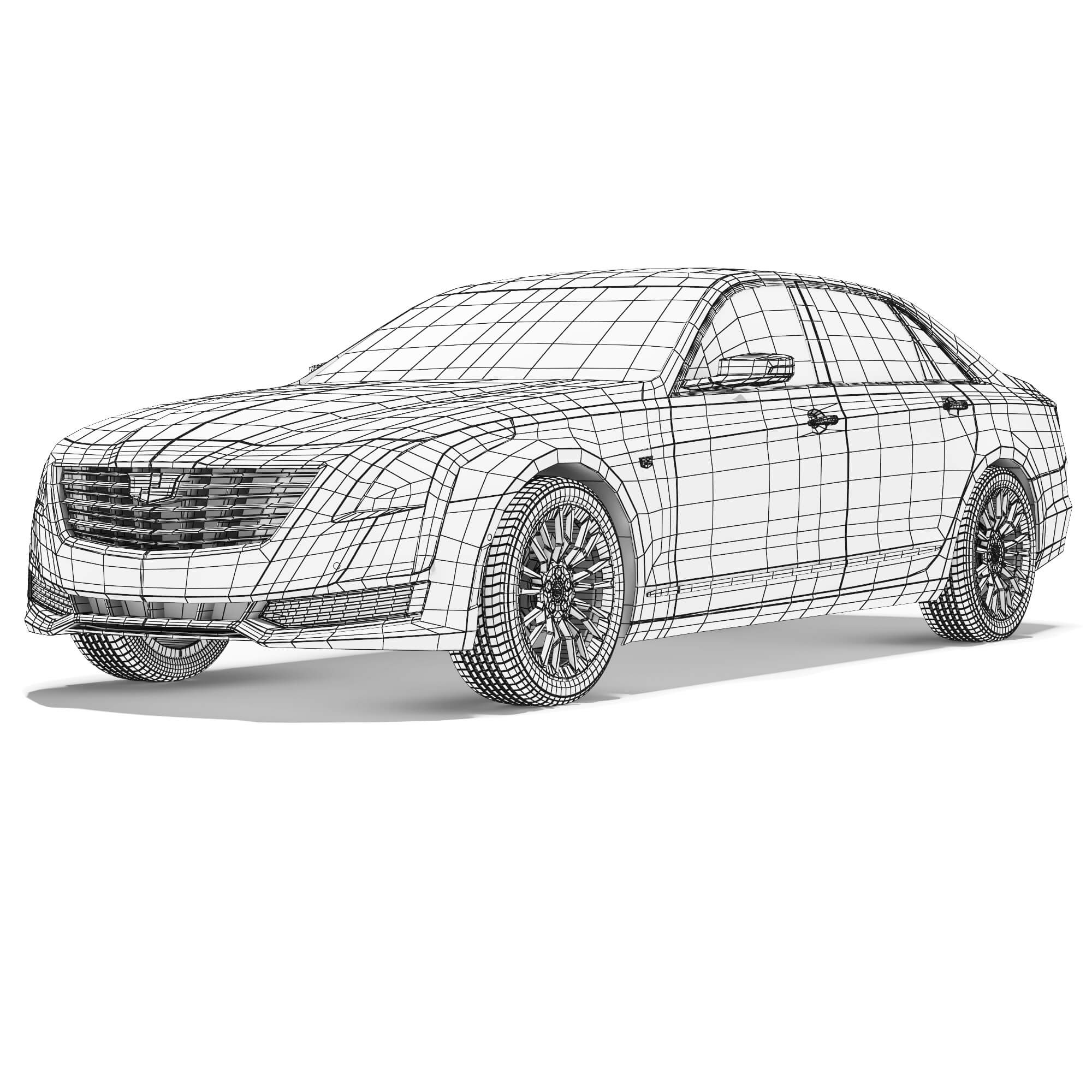 Cadillac CT6 2016 - 3D Model by podshyvalov
