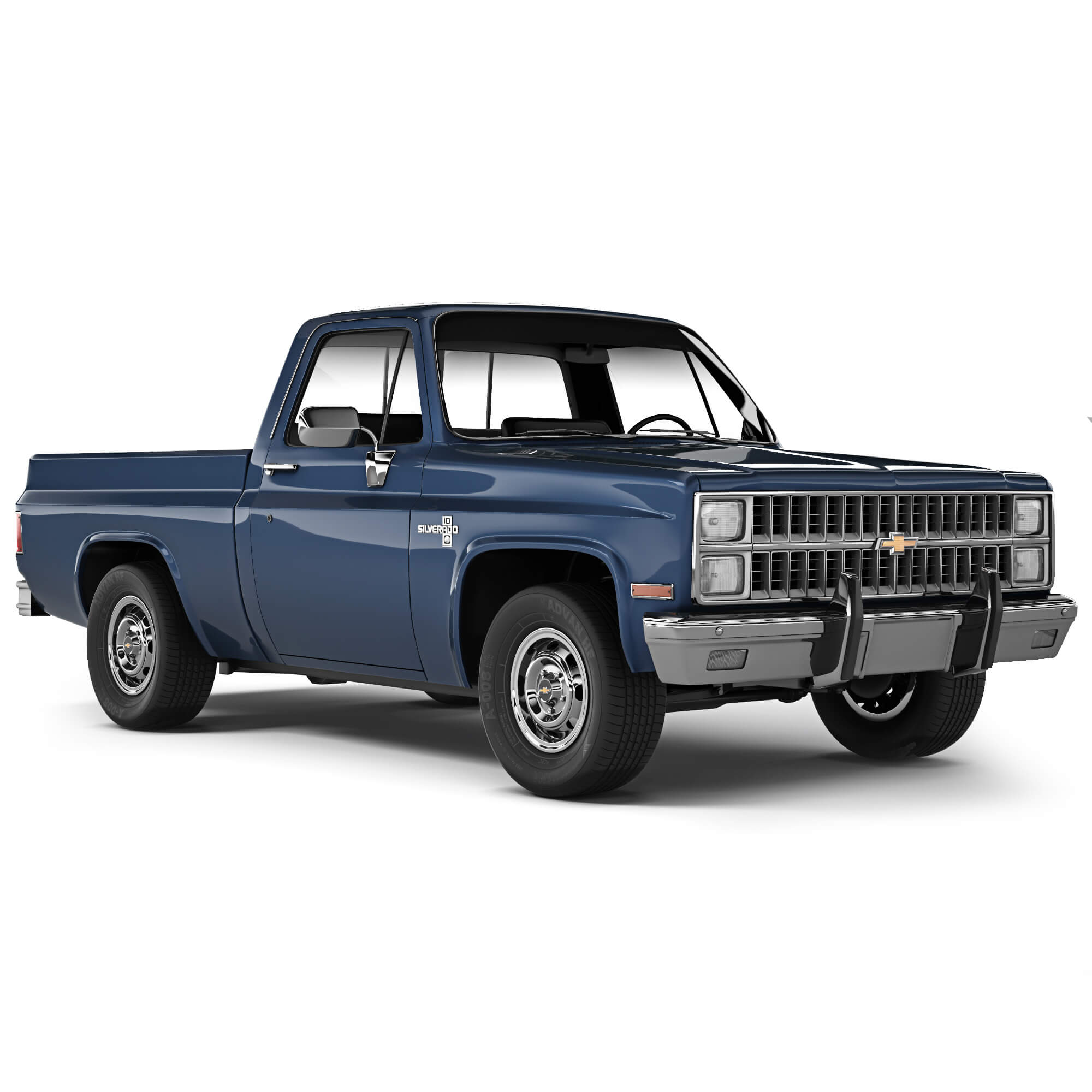 Chevrolet C10 Silverado 1982 - 3D Model by podshyvalov