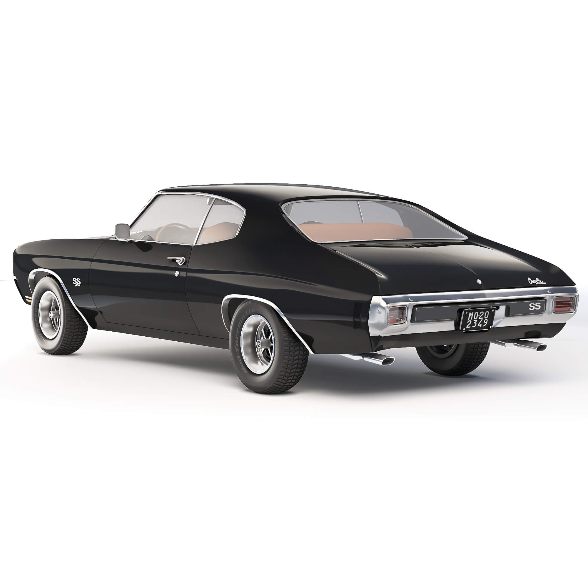 Chevrolet Chevelle SS 454 1970 - 3D Model by podshyvalov