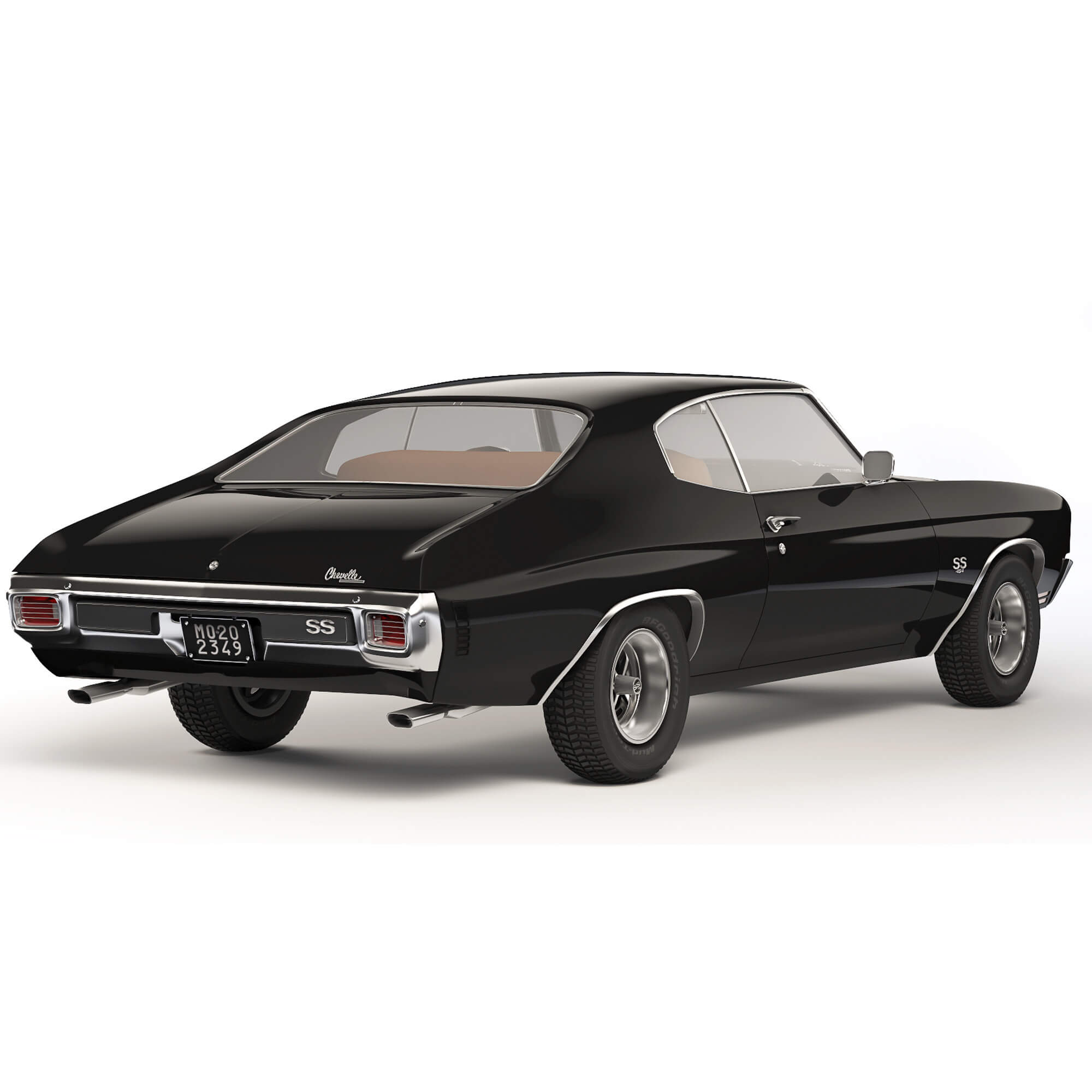 Chevrolet Chevelle SS 454 1970 - 3D Model by podshyvalov