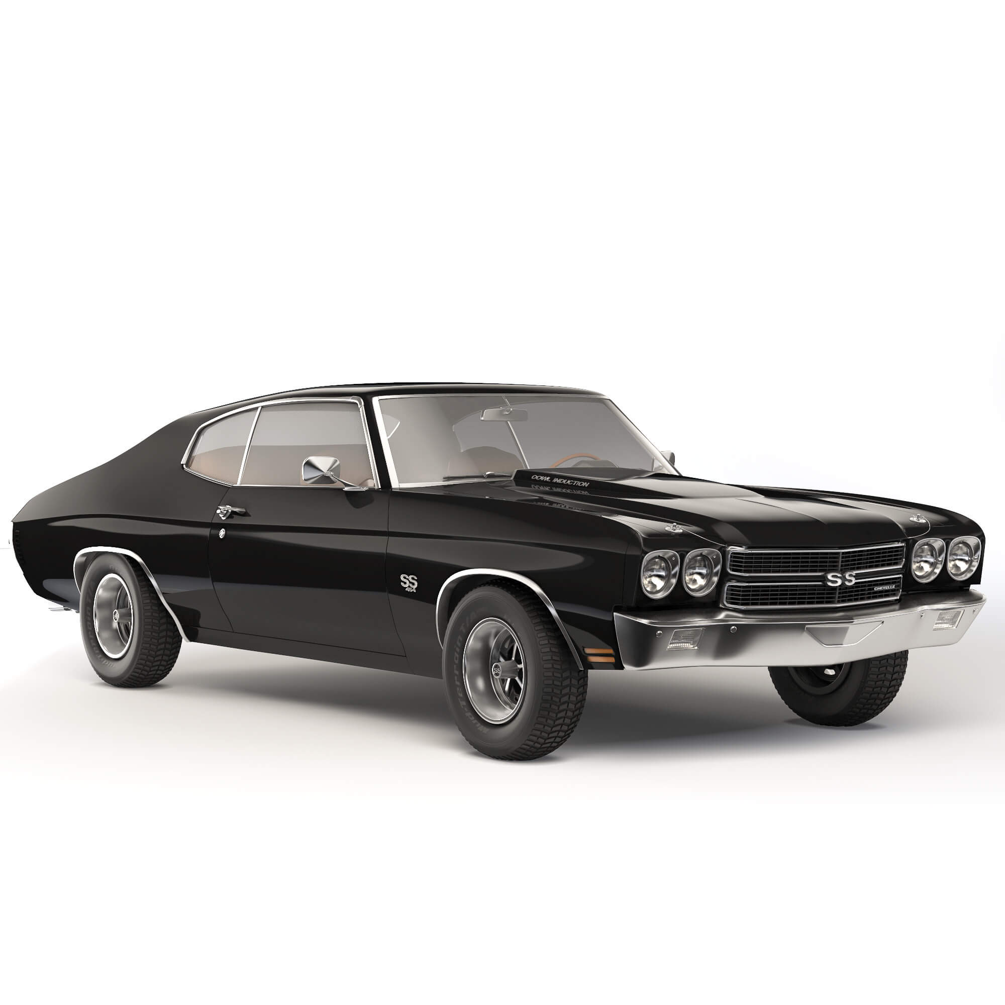 Chevrolet Chevelle SS 454 1970 - 3D Model by podshyvalov