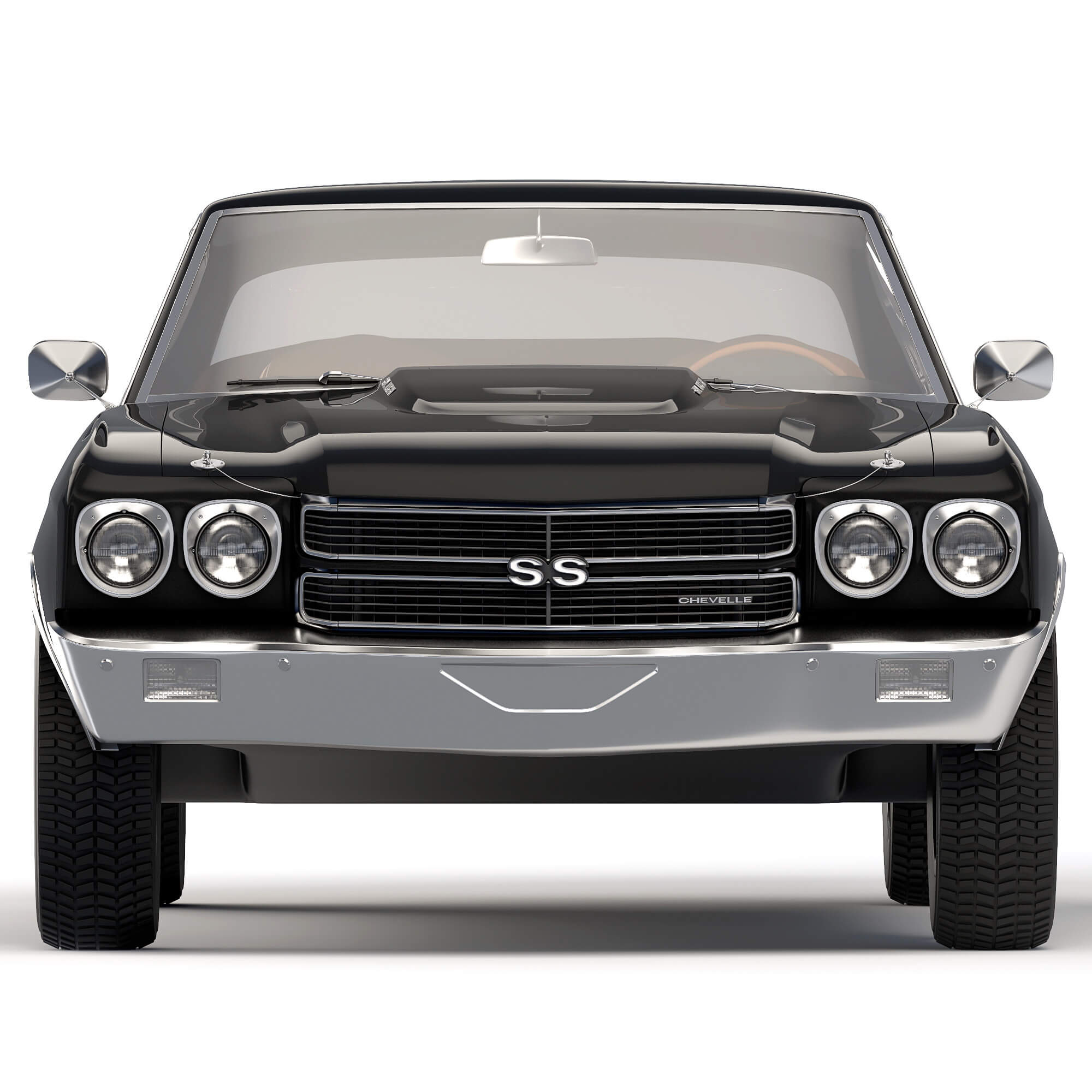 Chevrolet Chevelle SS 454 1970 - 3D Model by podshyvalov