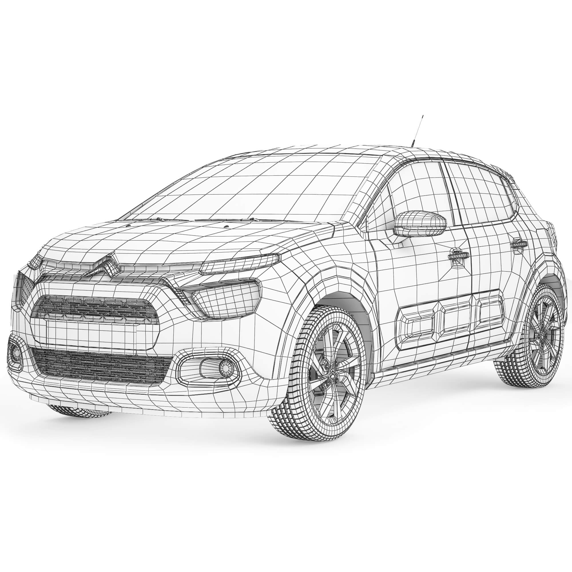 Citroen C3 2020 - 3D Model by podshyvalov