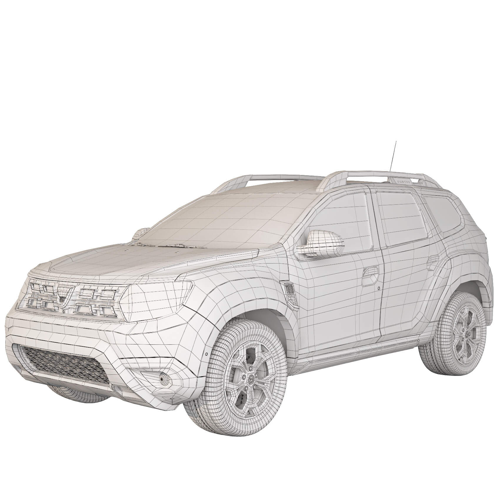 Dacia Duster 2022 - 3D Model by podshyvalov