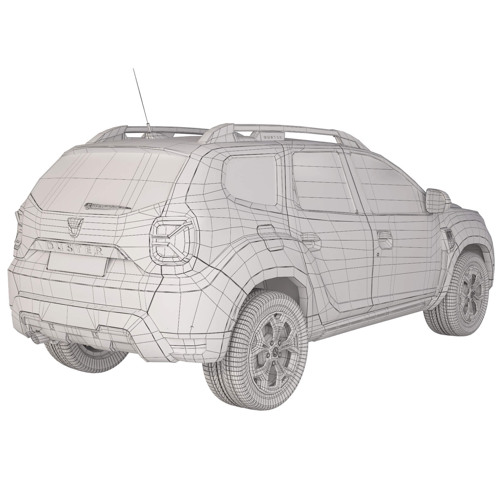 Dacia Duster 2022 - 3D Model by podshyvalov