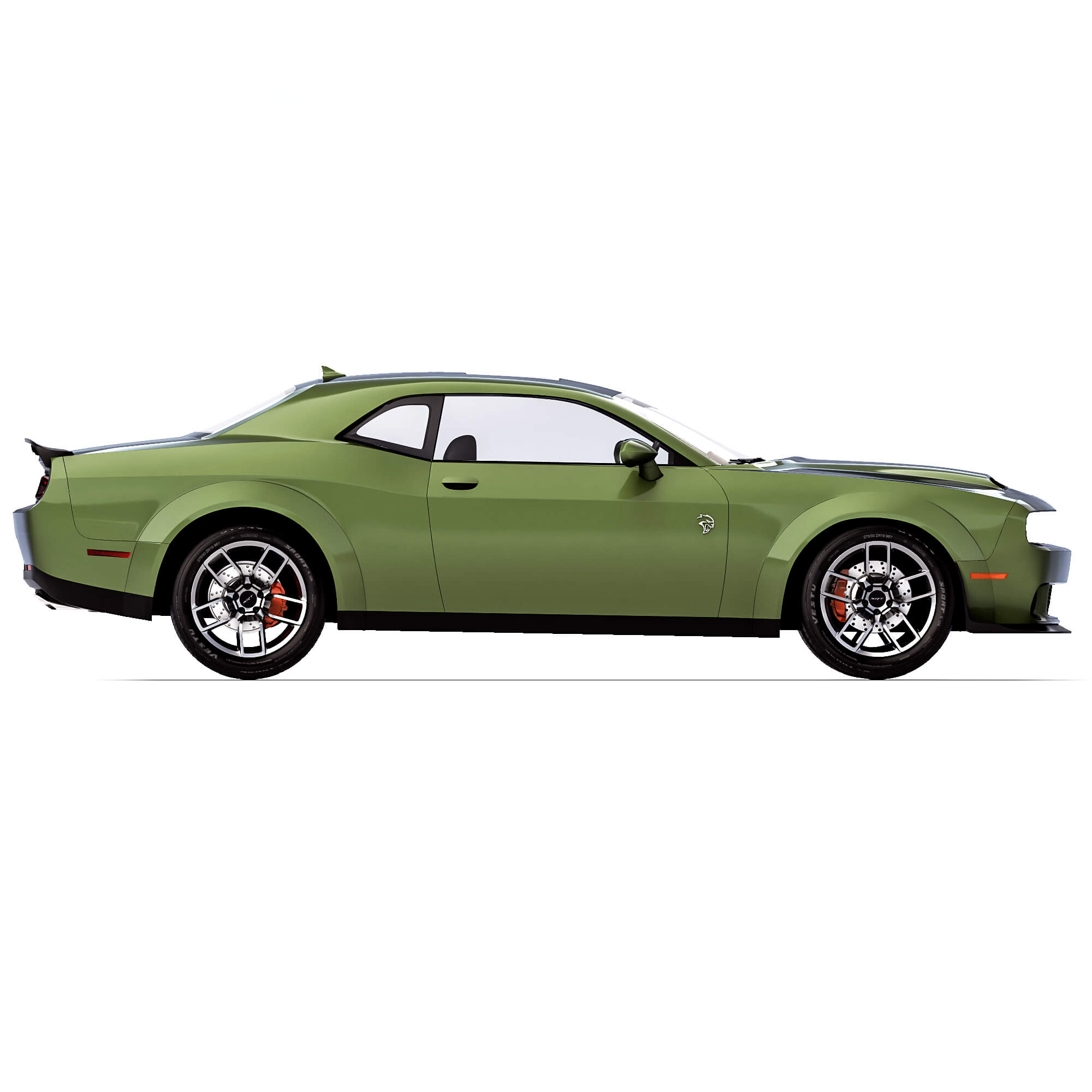 Dodge Challenger SRT Hellcat Red Eye 2021 - 3D Model by podshyvalov