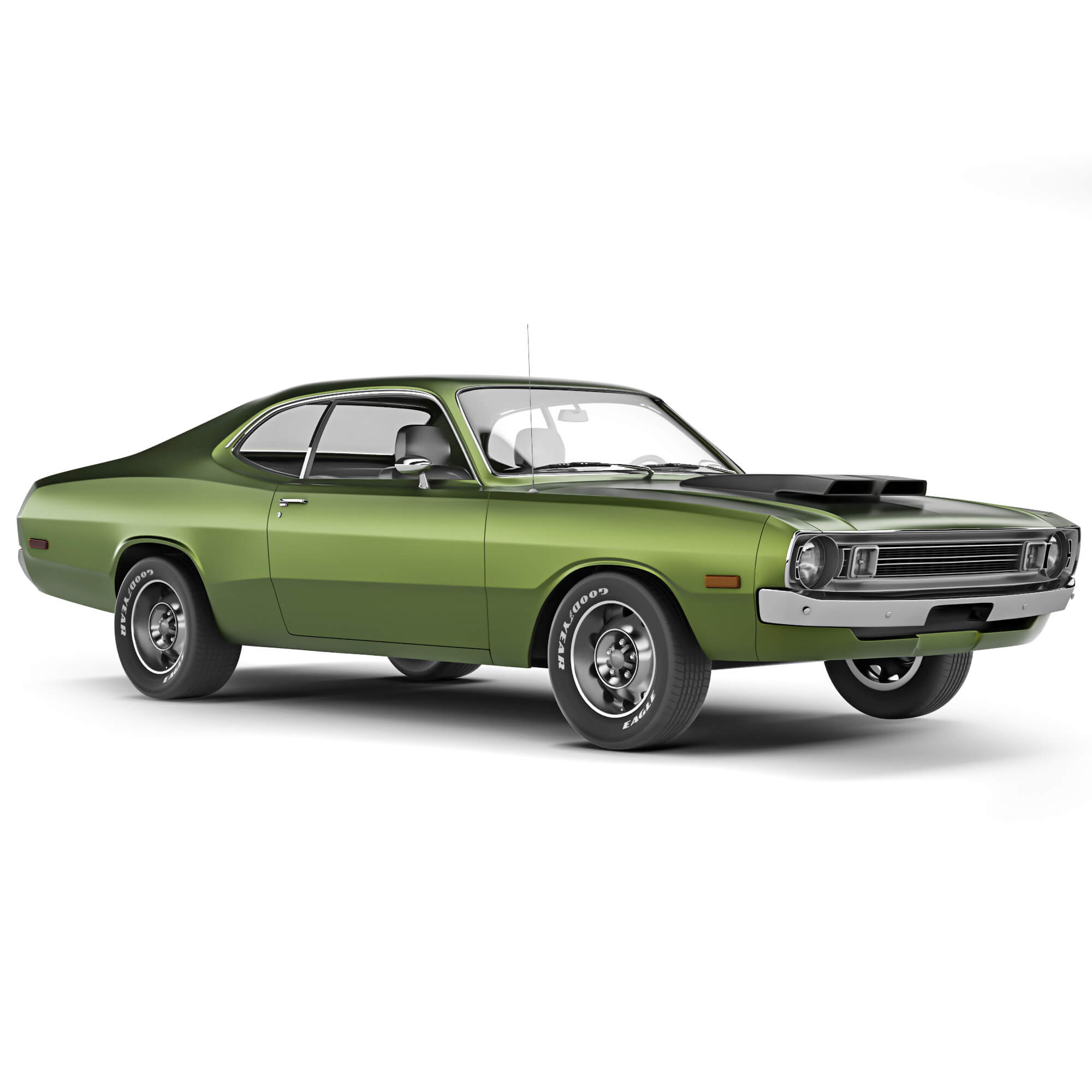 Dodge Demon 340 1972 - 3D Model by podshyvalov