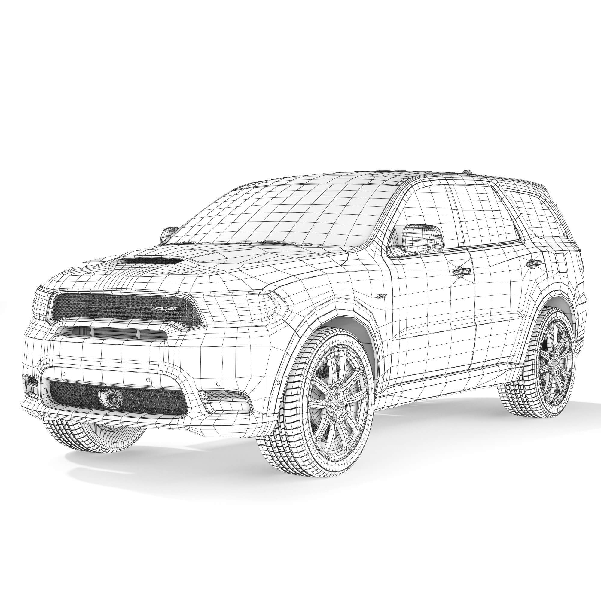 Dodge Durango SRT 2018 - 3D Model by podshyvalov