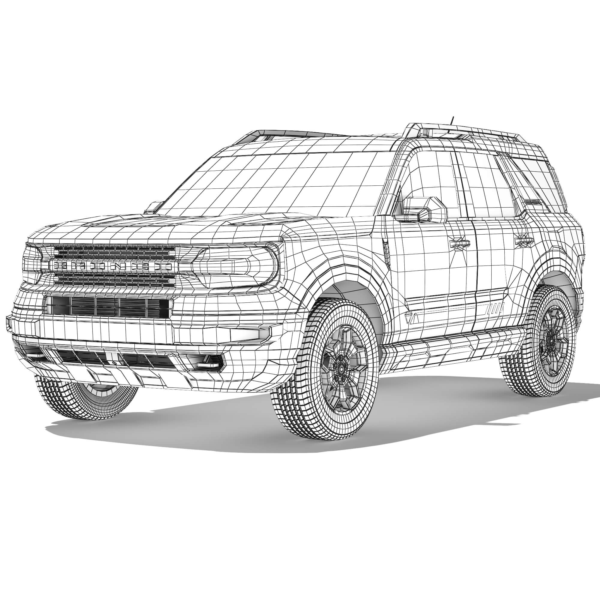 Ford Bronco Sport First Edition 2021 - 3D Model by podshyvalov