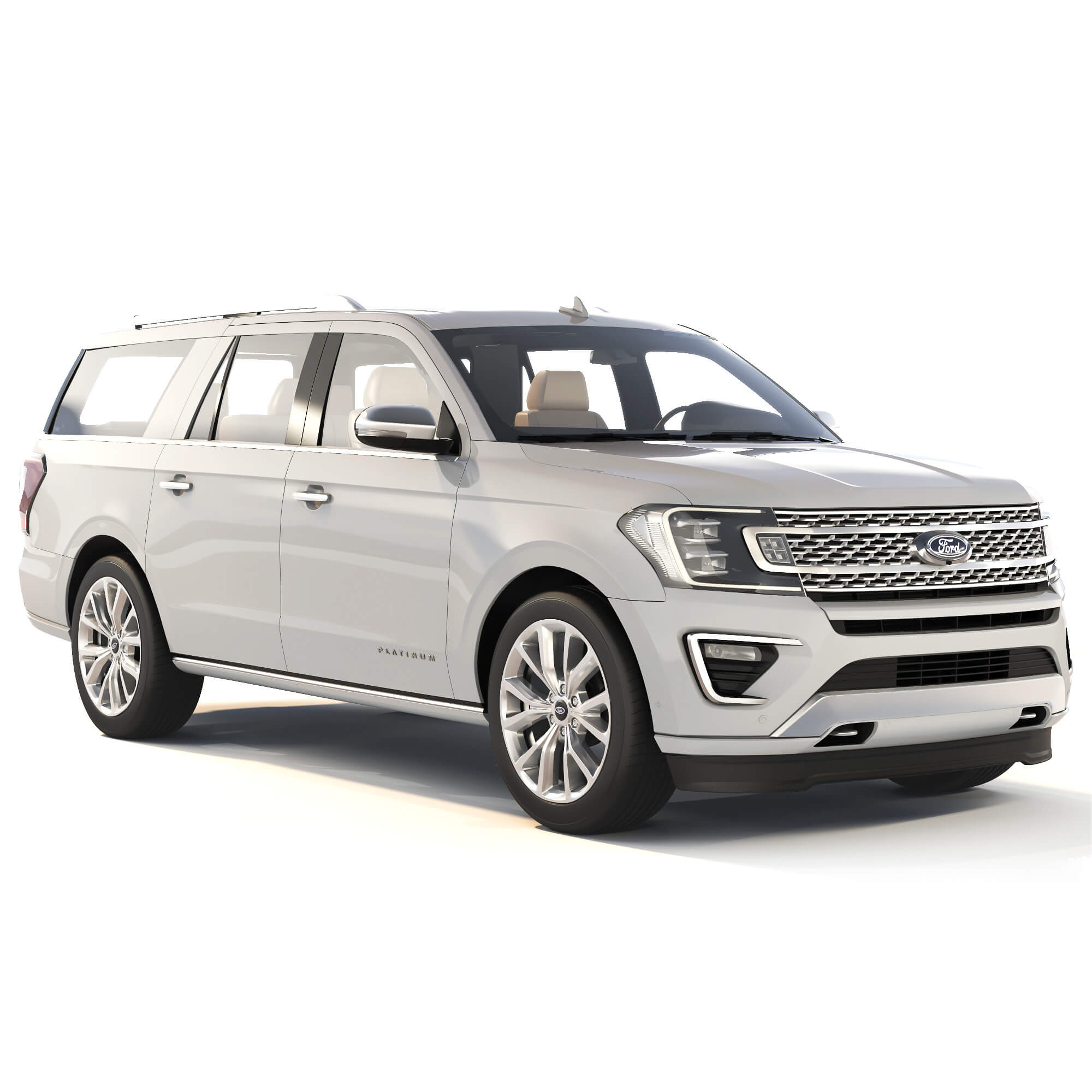 Ford Expedition Platinum Max 2018 - 3D Model by podshyvalov