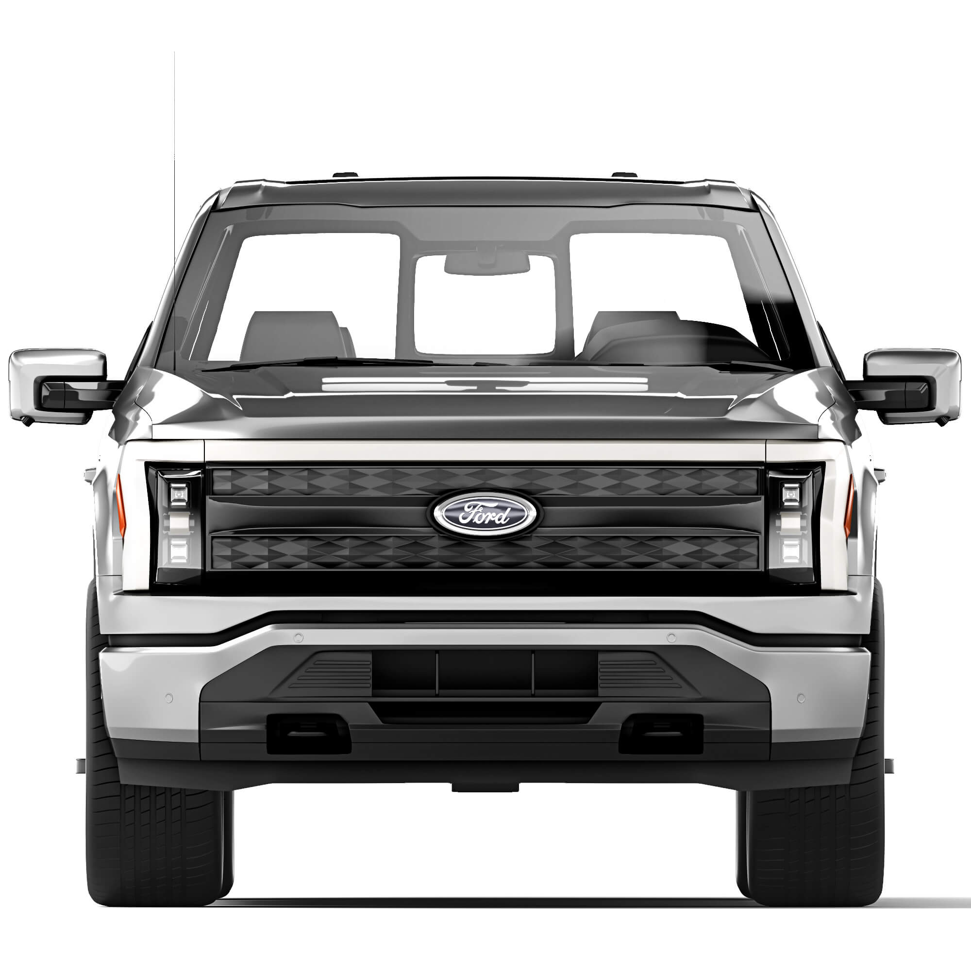 Ford F-150 Lightning 2022 3D Model by podshyvalov