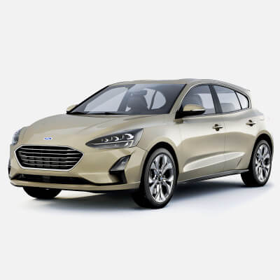 Ford Focus 1.0 Ecoboost 2018 - 3D Model by podshyvalov