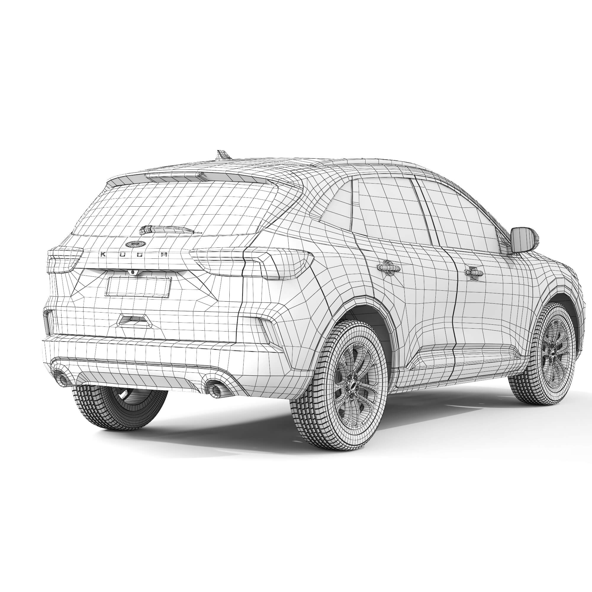 Ford Kuga 2020 - 3D Model by podshyvalov