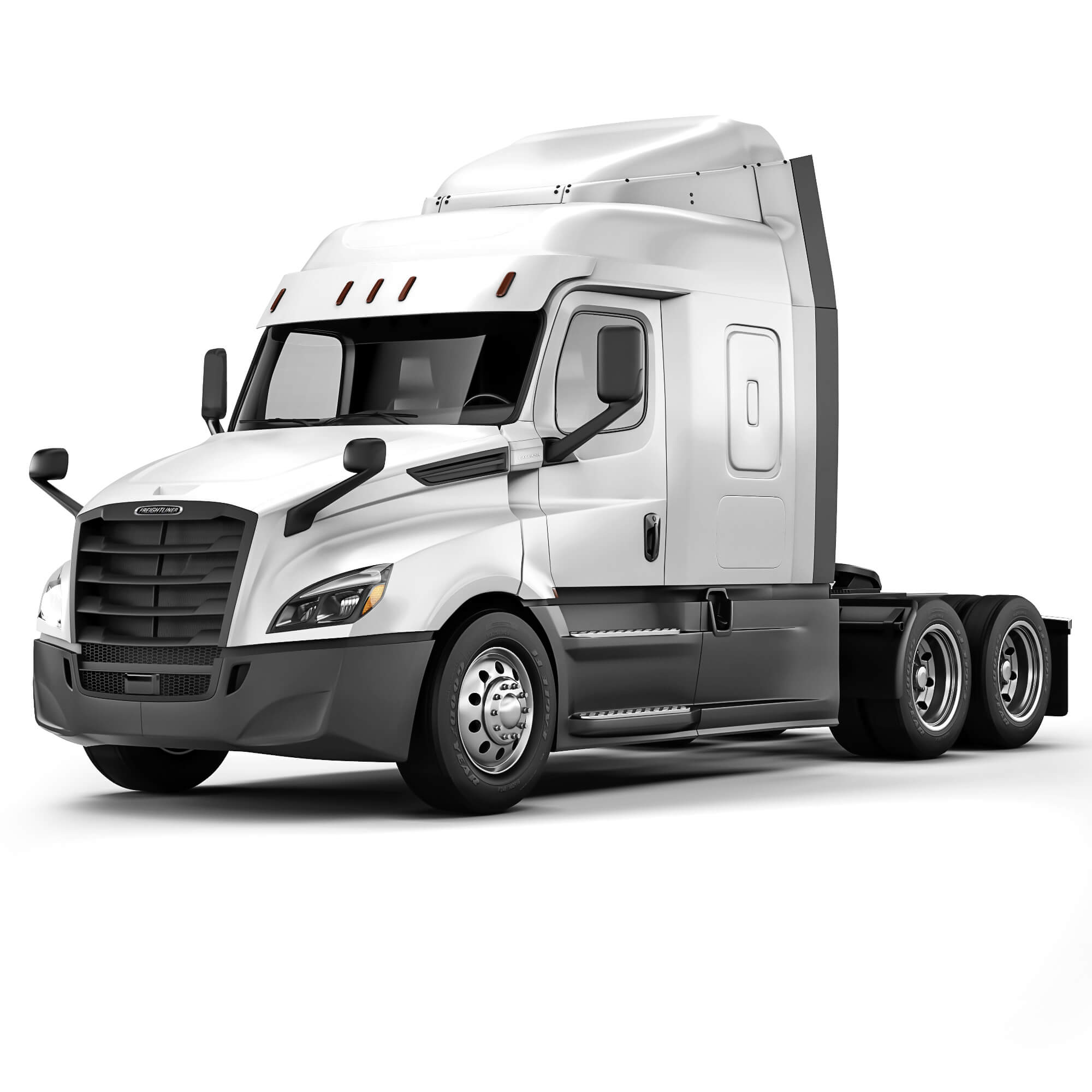 Freightliner Cascadia XT Mid-Roof 2020 3D Model by podshyvalov