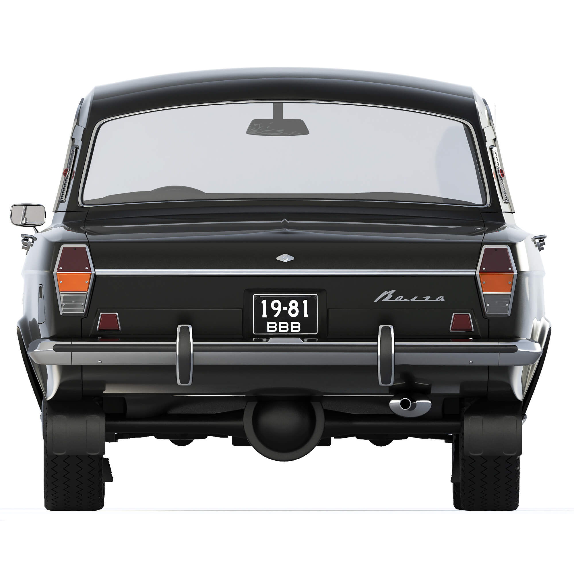 GAZ-24 Volga 1968 3D Model by podshyvalov