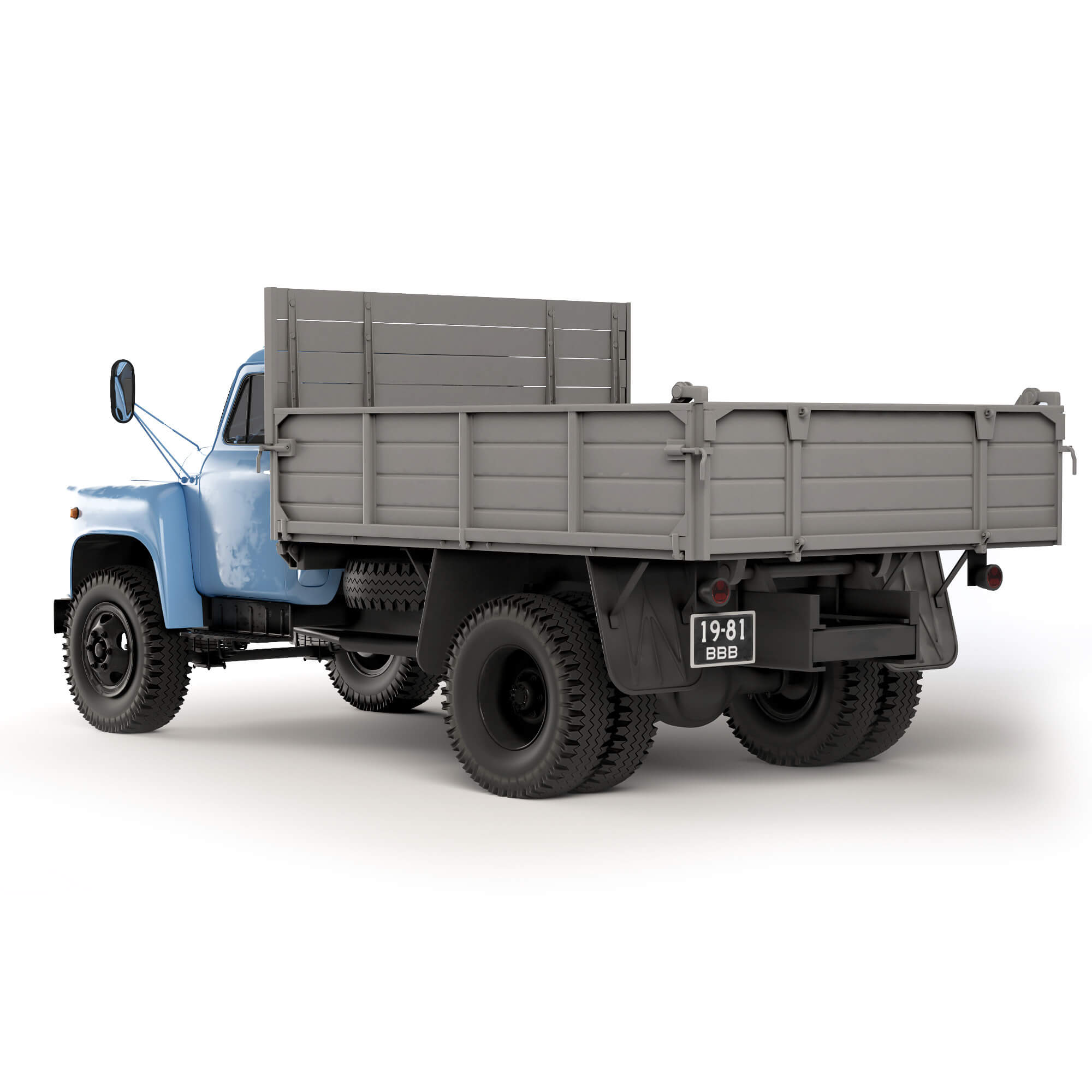 GAZ 52 SAZ 3503 1976 - 3D Model by podshyvalov