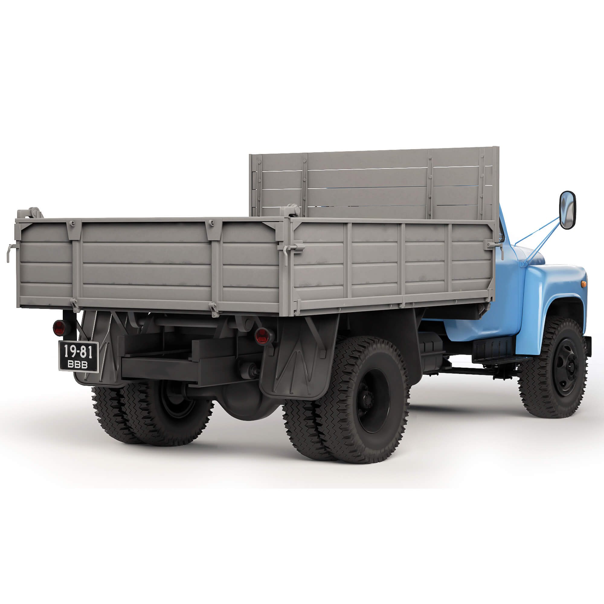 GAZ 52 SAZ 3503 1976 - 3D Model by podshyvalov