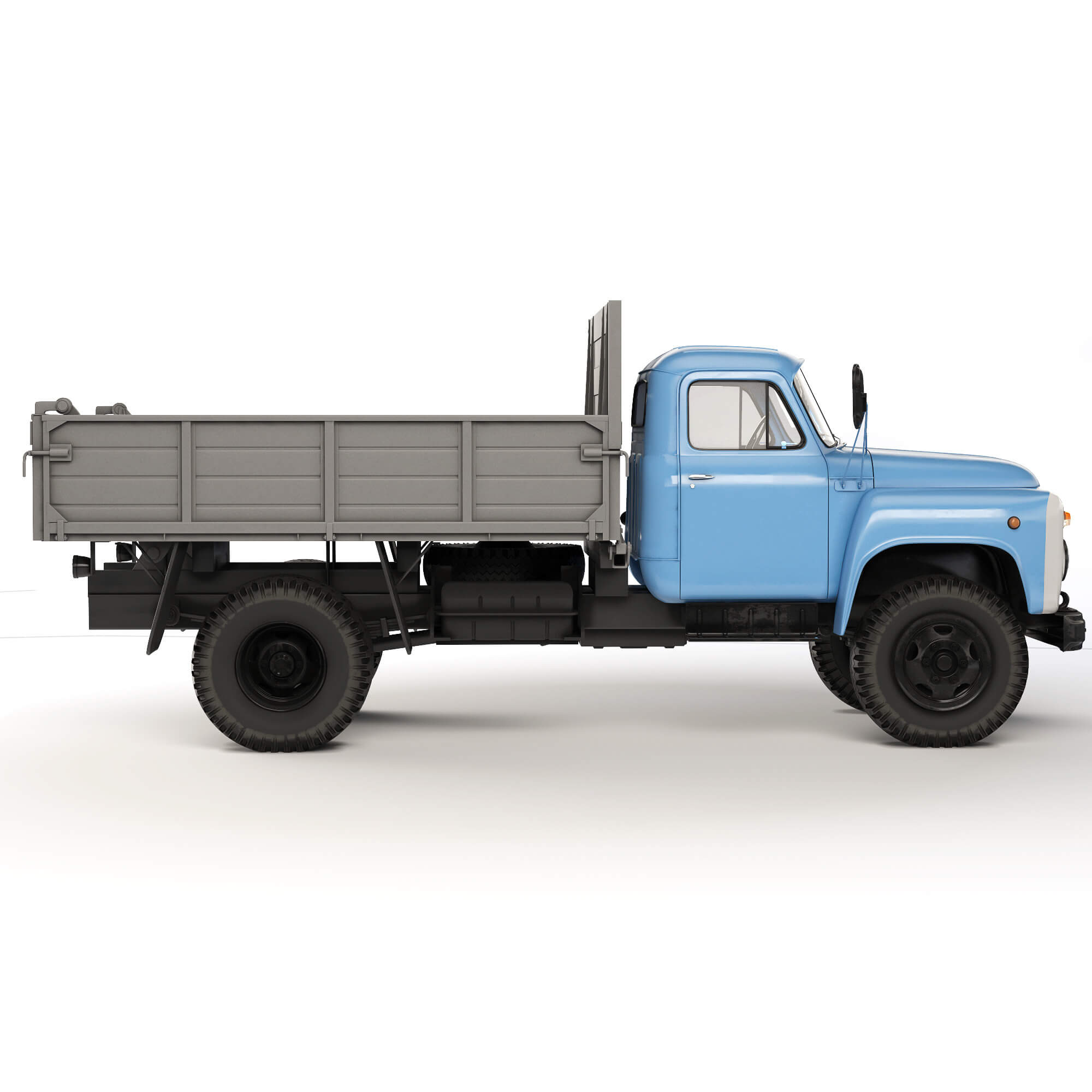 GAZ 52 SAZ 3503 1976 - 3D Model by podshyvalov