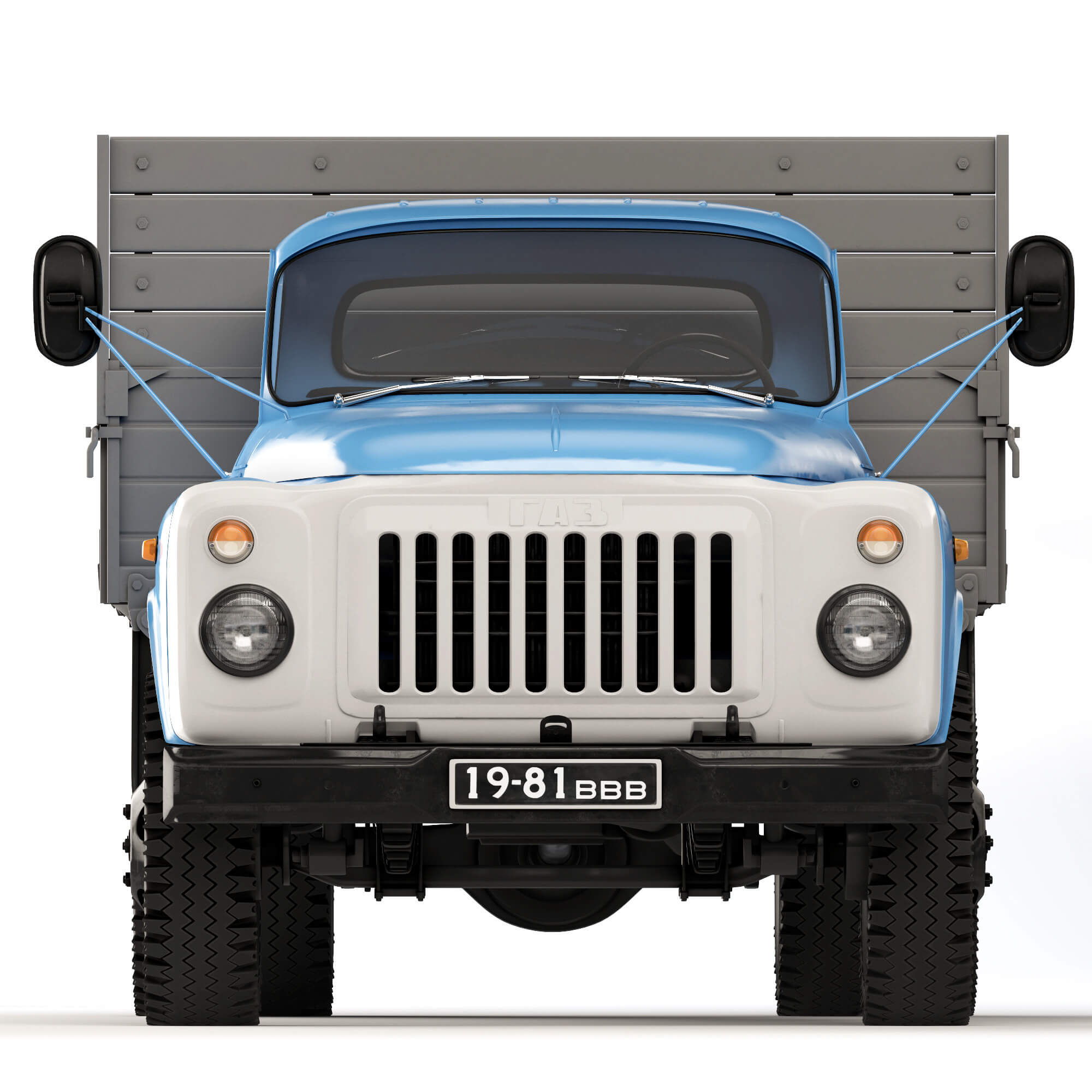 GAZ 52 SAZ 3503 1976 - 3D Model by podshyvalov