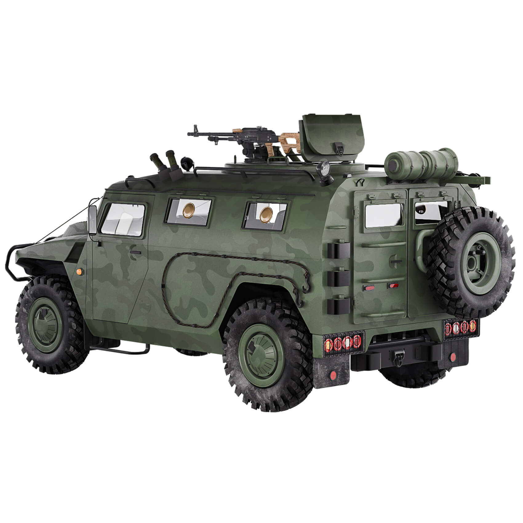 Gaz Tiger M 23115 2007 - 3D Model by podshyvalov