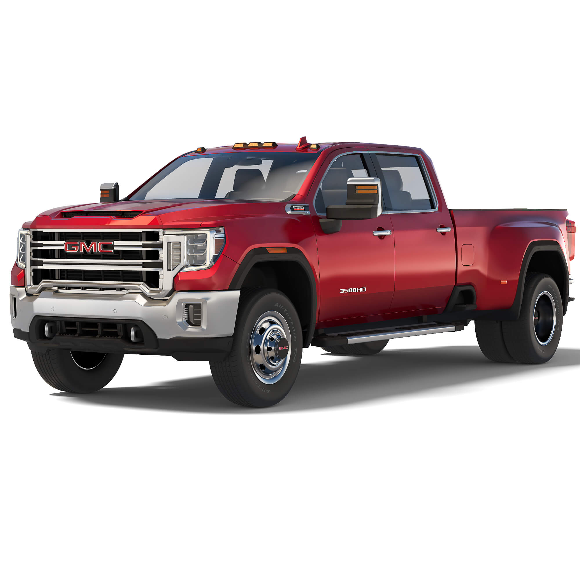 GMC Sierra 3500HD SLT 2020 - 3D Model by podshyvalov