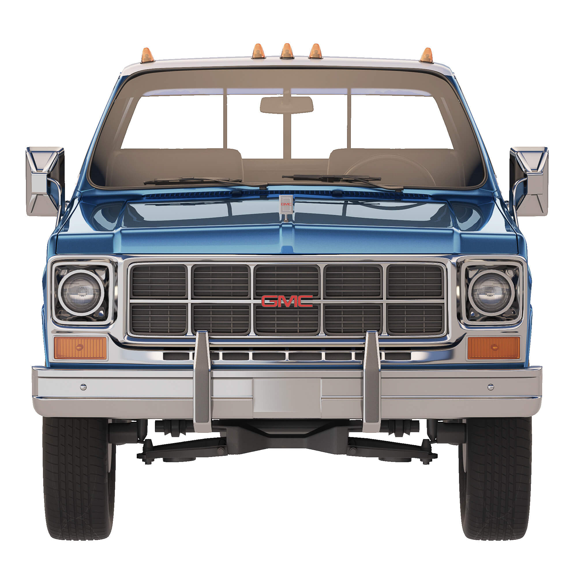 GMC Sierra Classic 350 1979 - 3D Model by podshyvalov