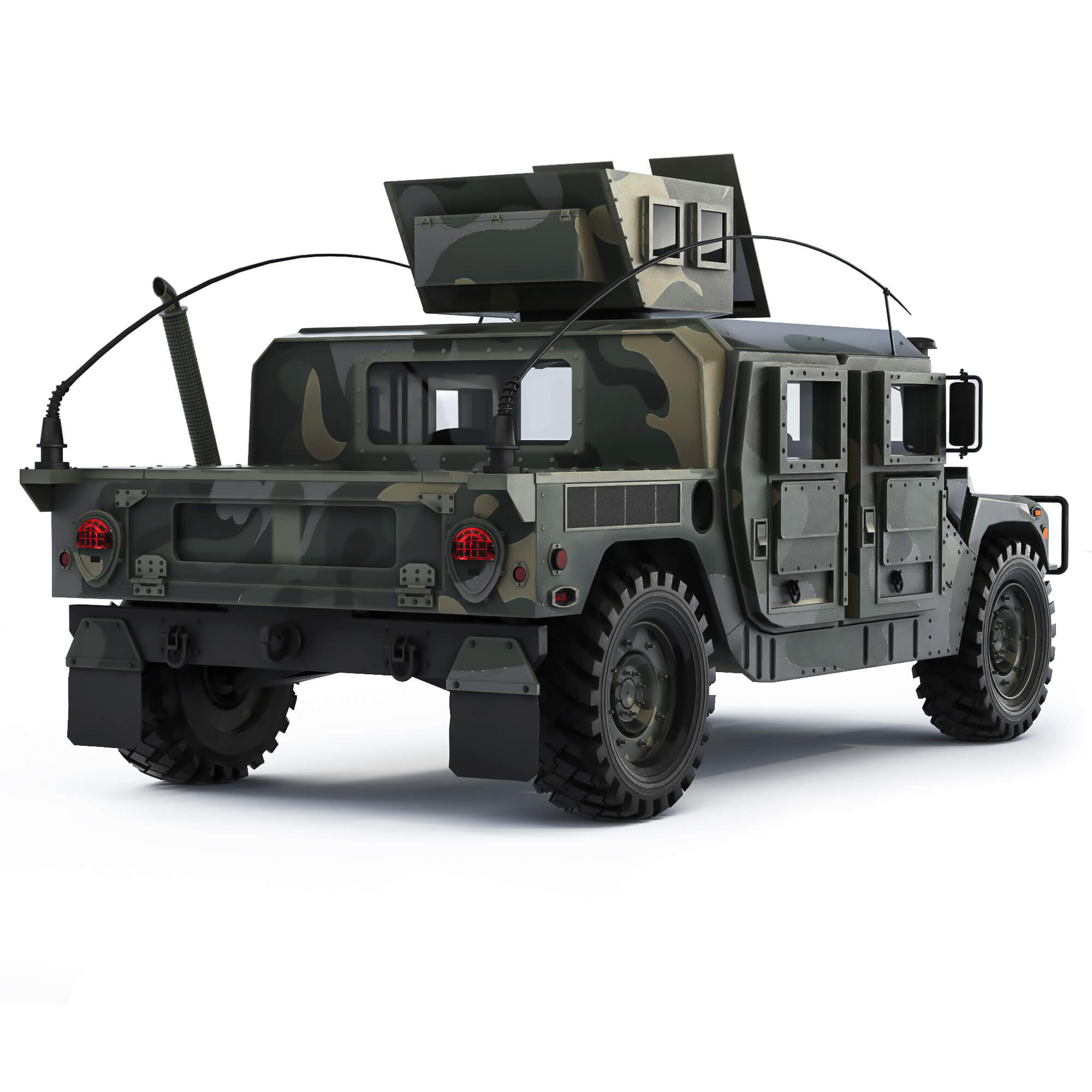 Hmmwv M1165A1 2015 - 3D Model by podshyvalov