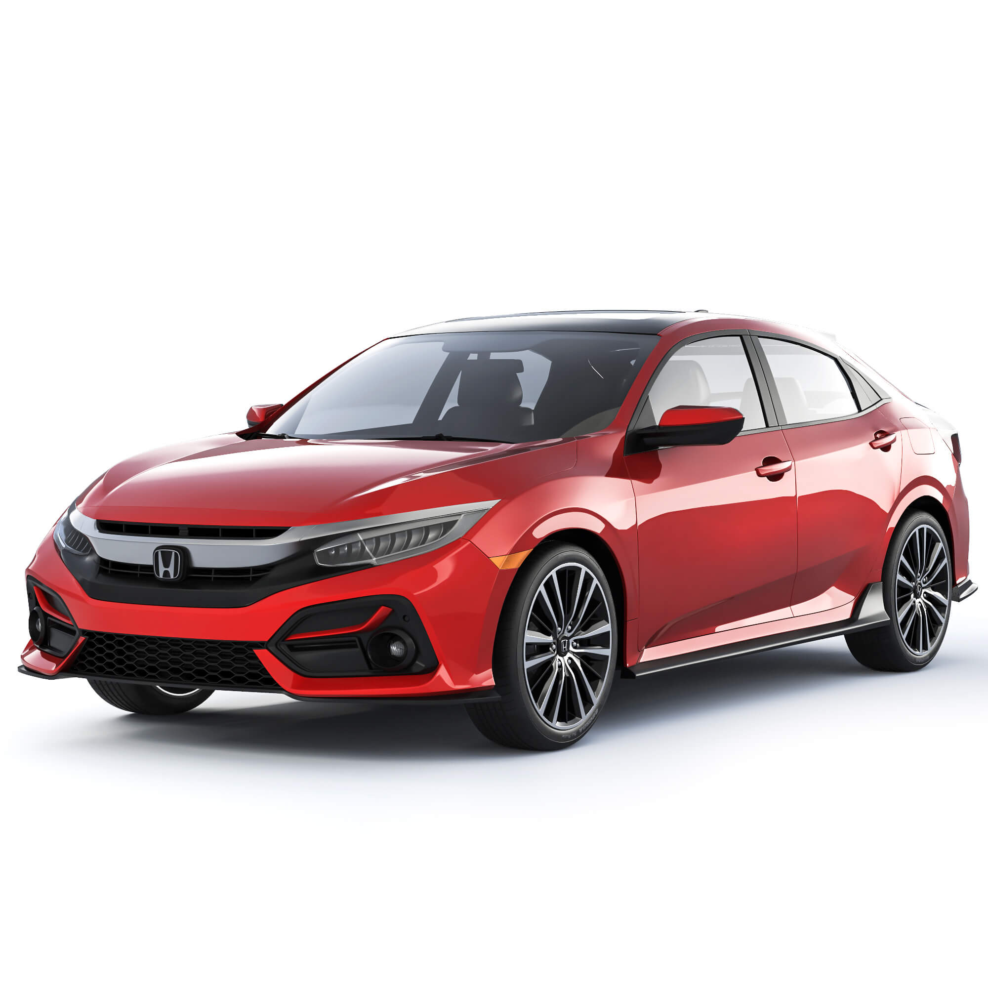 Honda Civic Hatchback 2020 - 3D Model by podshyvalov