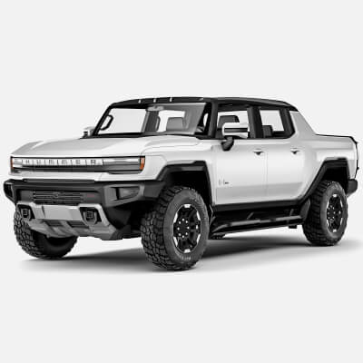 Hummer EV 2022 - 3D Model by podshyvalov