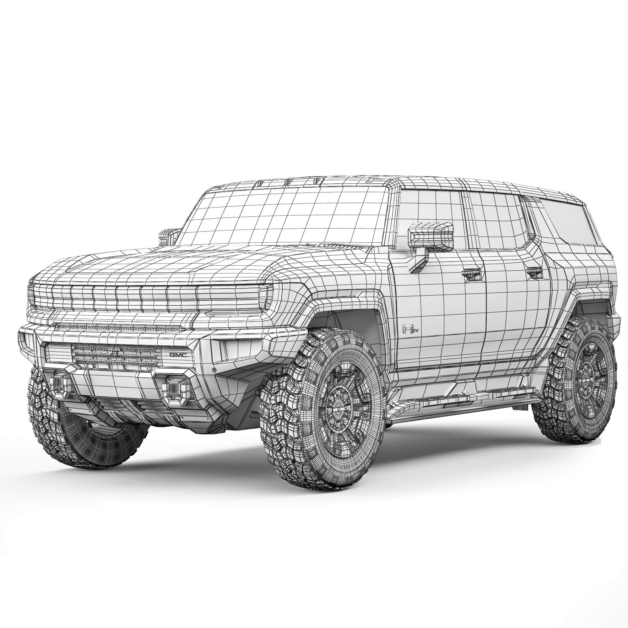 Hummer EV SUV 2024 - 3D Model by podshyvalov