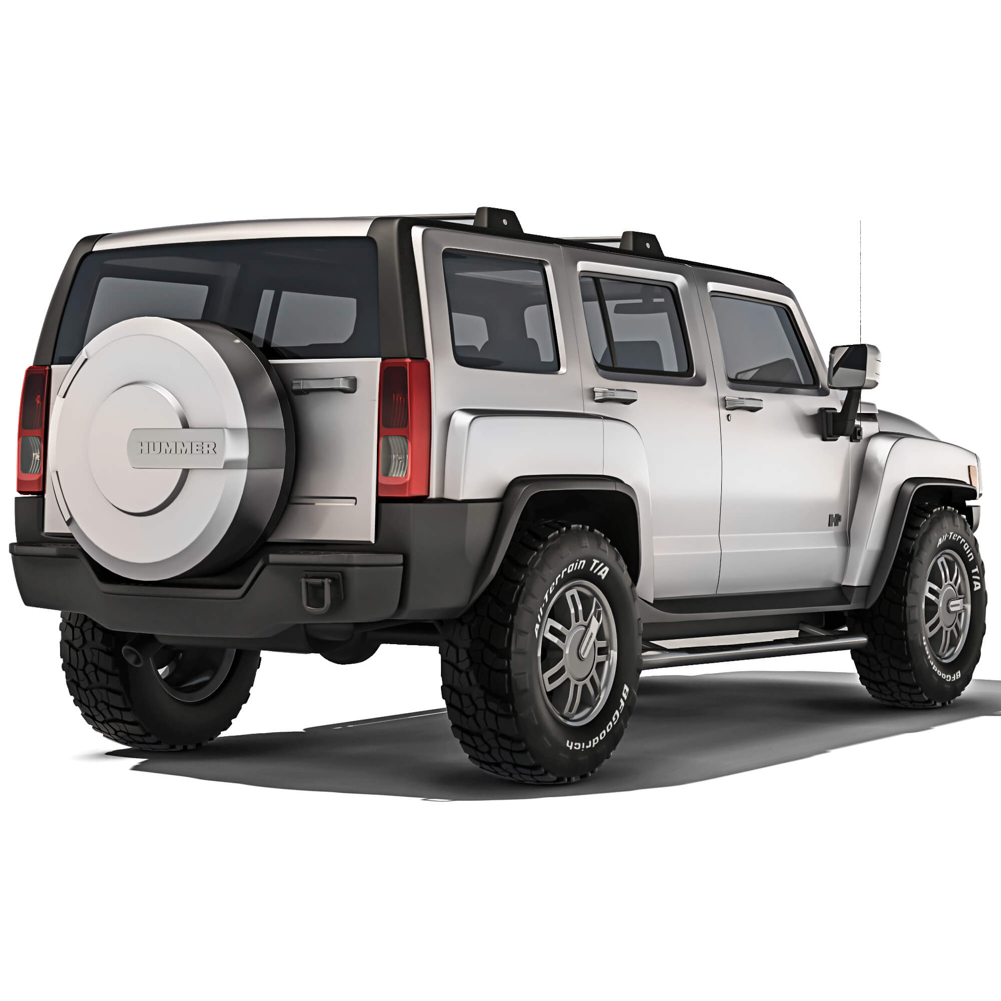 Hummer H3 2006 - 3D Model by podshyvalov