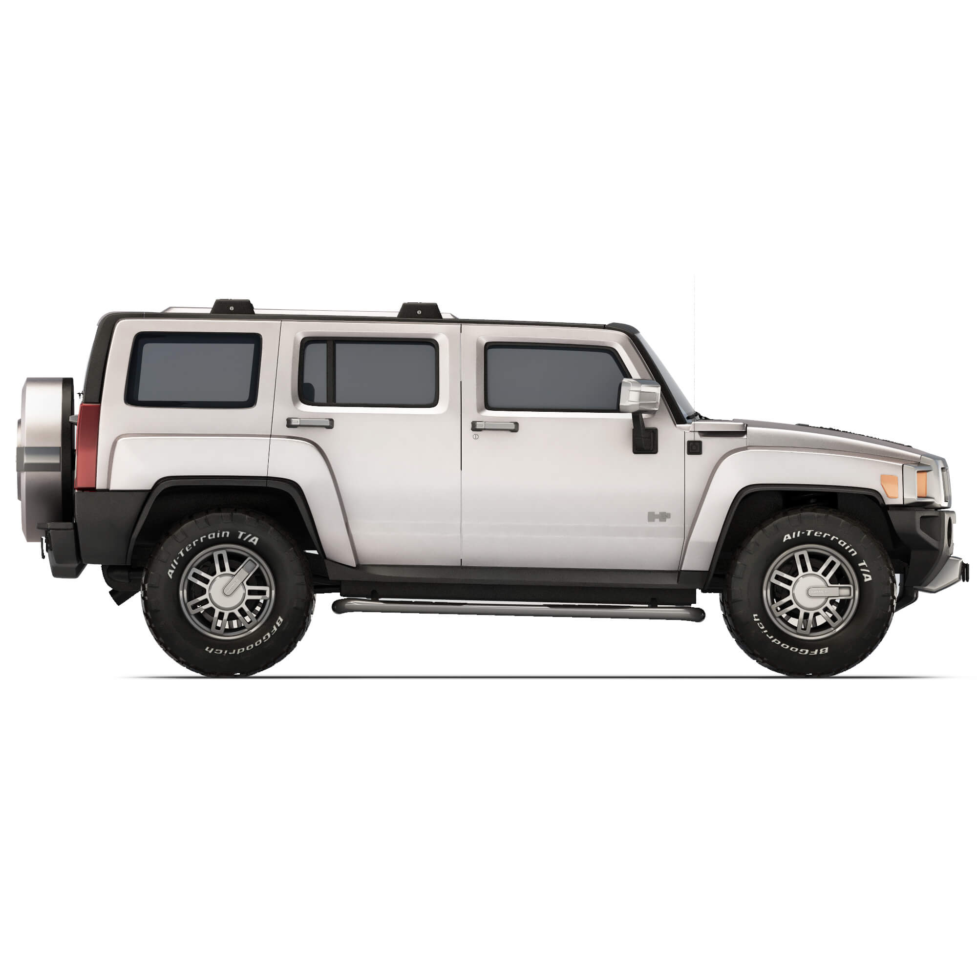 Hummer H3 2006 - 3D Model by podshyvalov