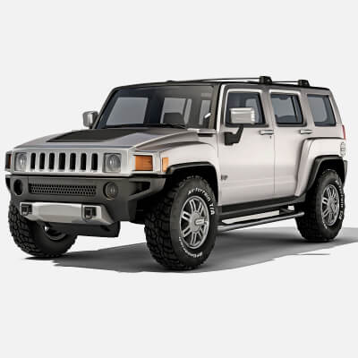 Hummer H3 2006 - 3D Model by podshyvalov