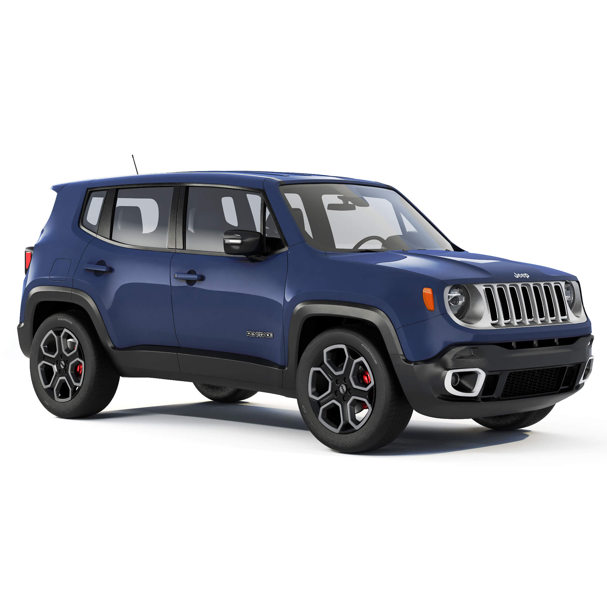 Jeep Renegade 2017 - 3D Model by podshyvalov