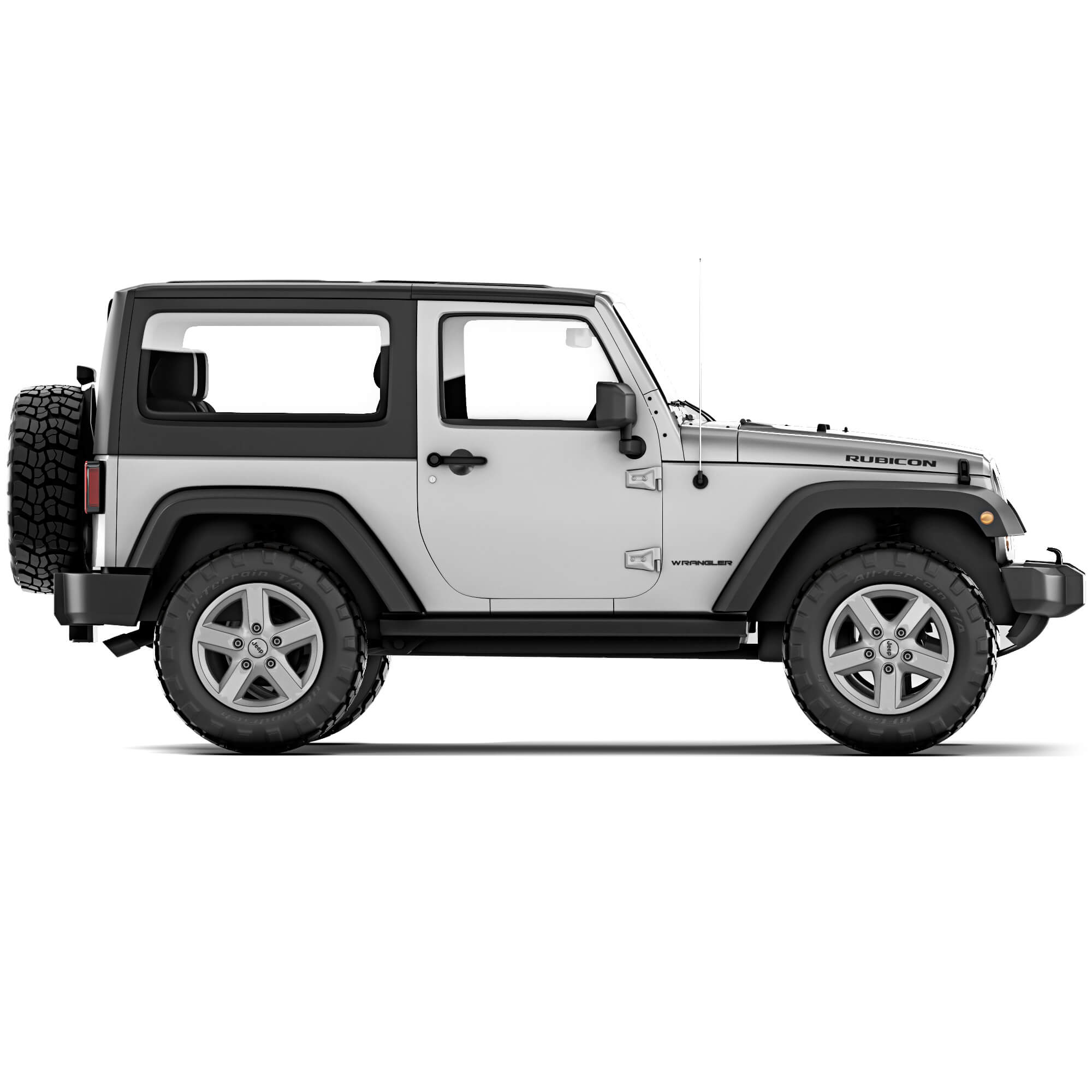Jeep Wrangler Rubicon 2007 - 3D Model by podshyvalov