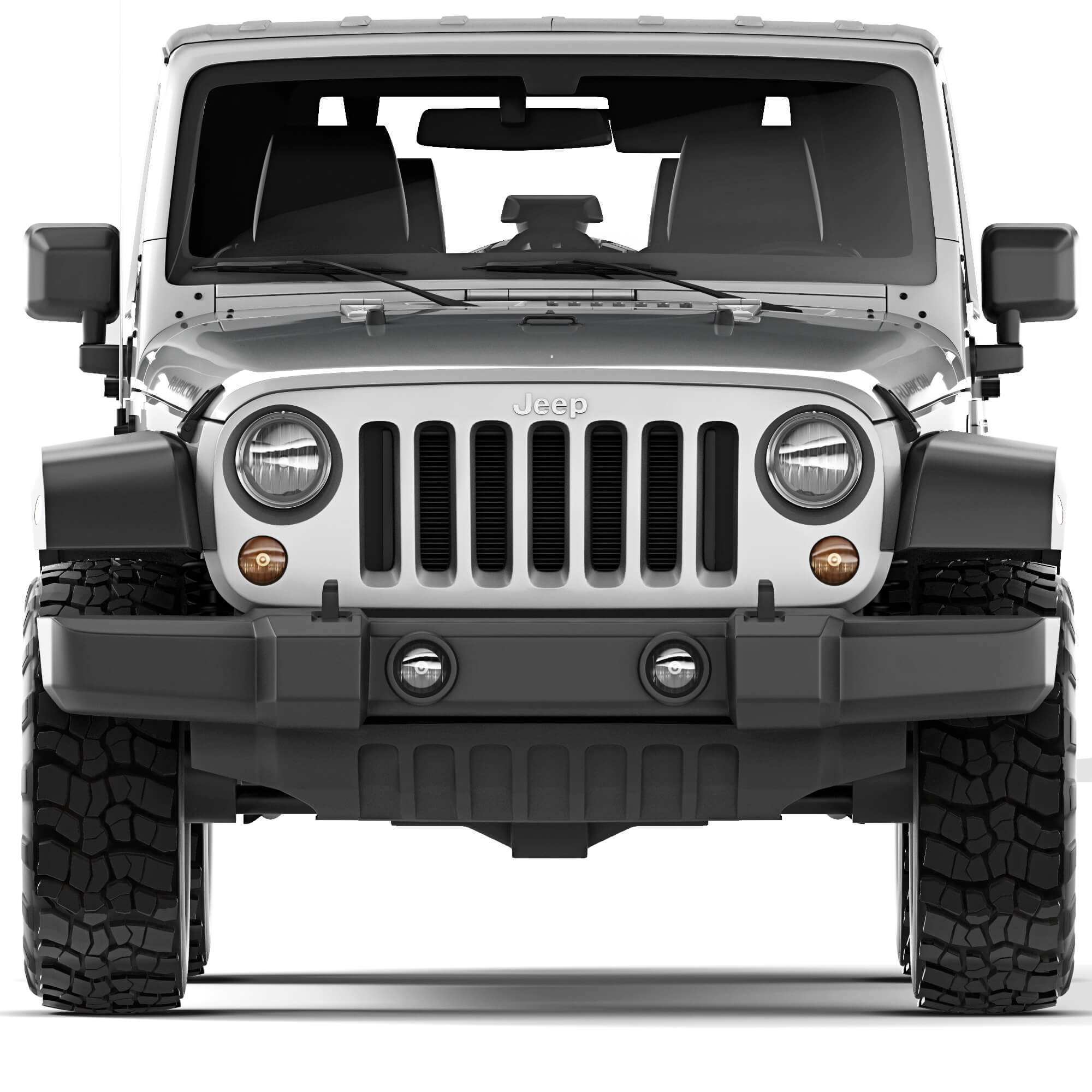 Jeep Wrangler Rubicon 2007 - 3D Model by podshyvalov