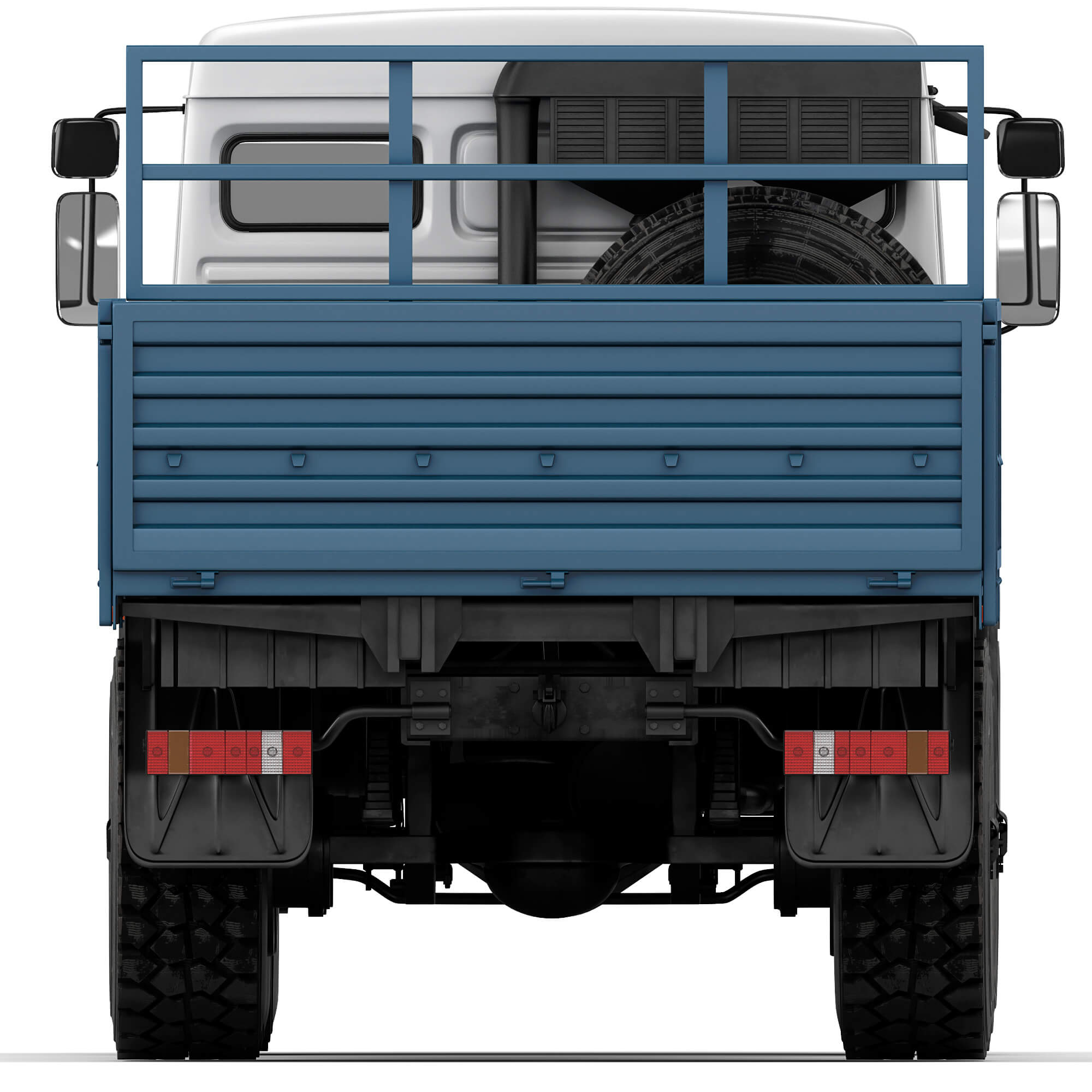 Kamaz 43118 Flatbed 2017 - 3D Model by podshyvalov