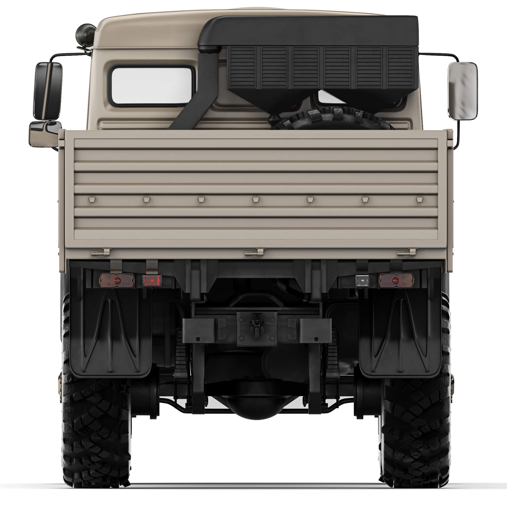 Kamaz 4350 Mustang 2003 - 3D Model by podshyvalov