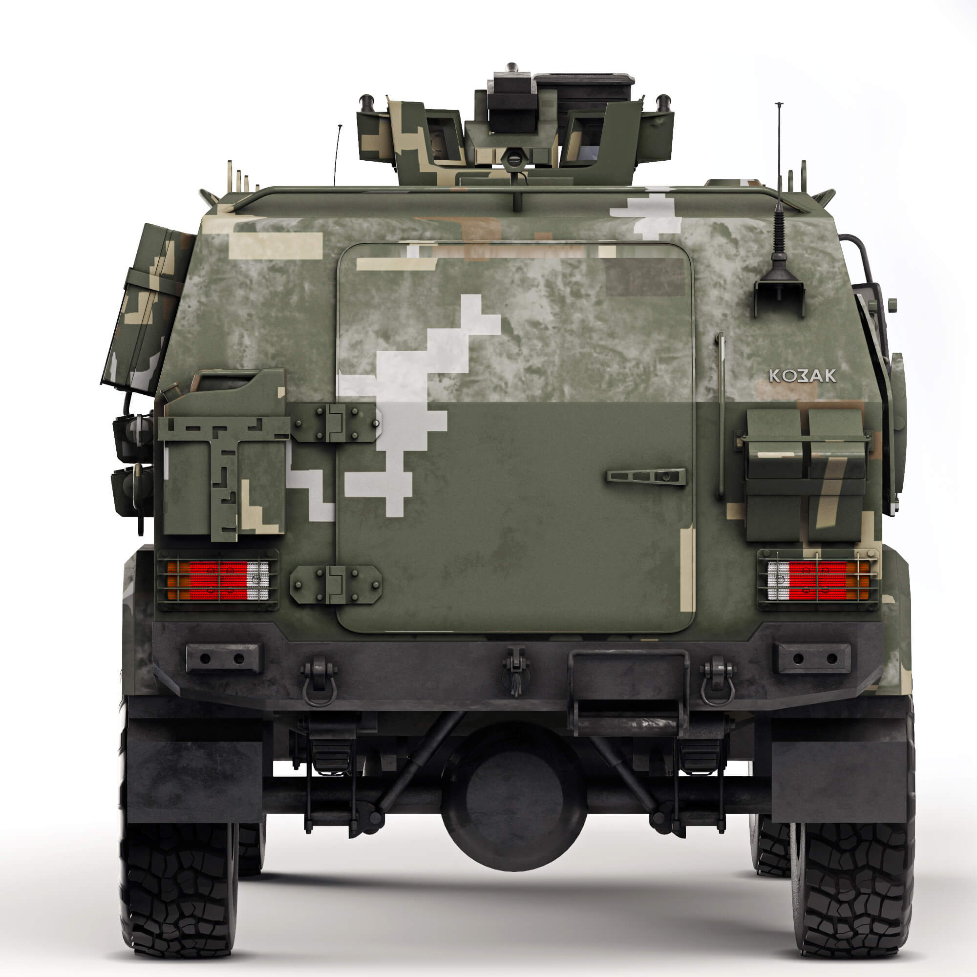 Kozak-5 Tactical 2016 3D Model by podshyvalov