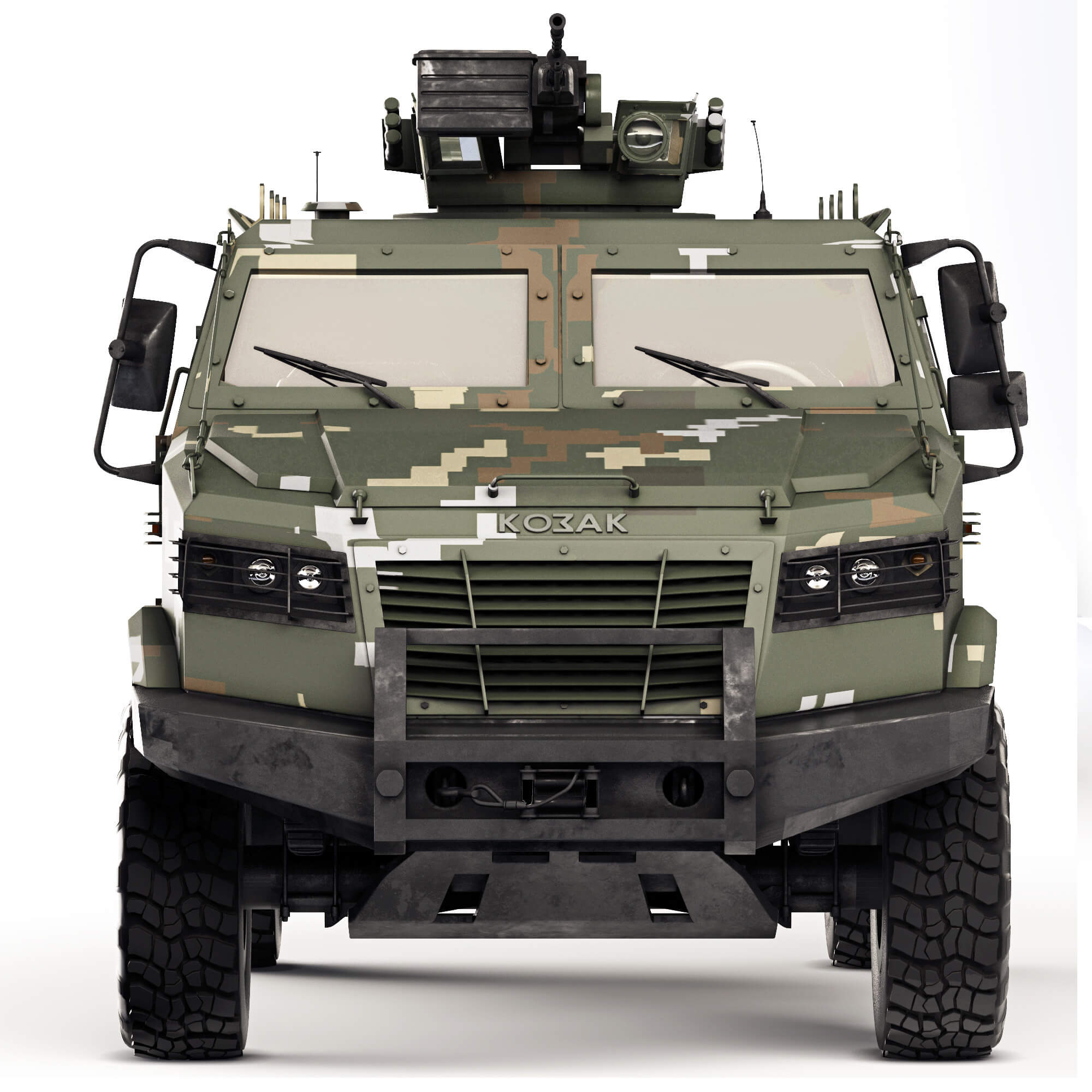 Kozak-5 Tactical 2016 3D Model by podshyvalov