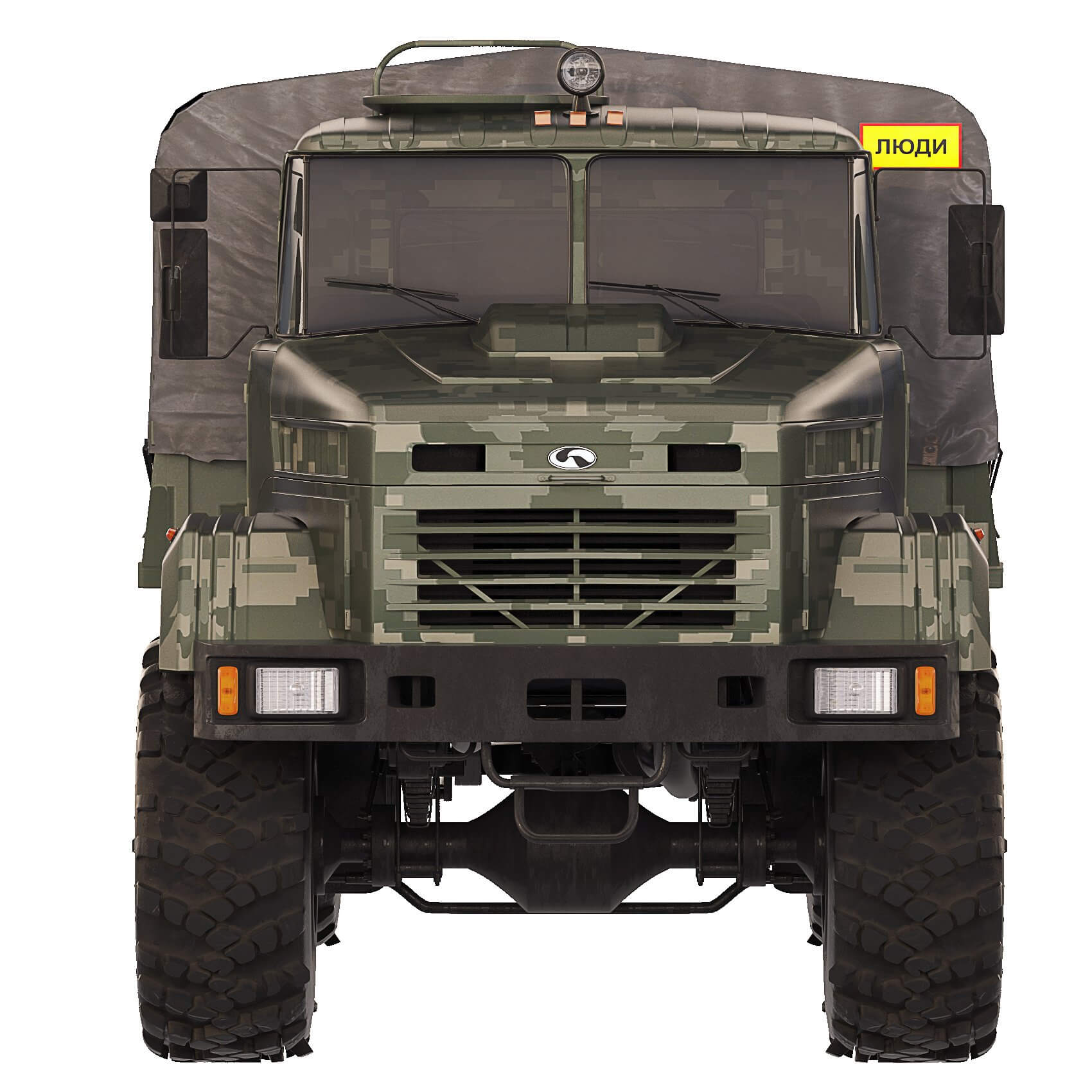 KrAZ 5233 VE 2010 - 3D Model by podshyvalov