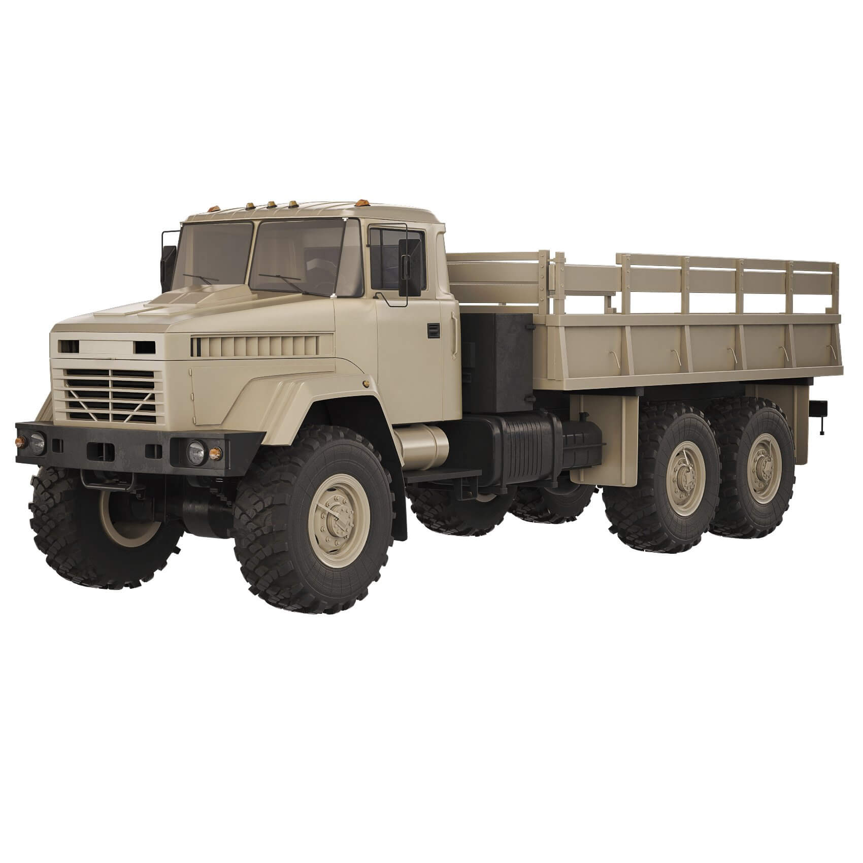 KrAZ 6322 Flatbed Body 1999 - 3D Model by podshyvalov