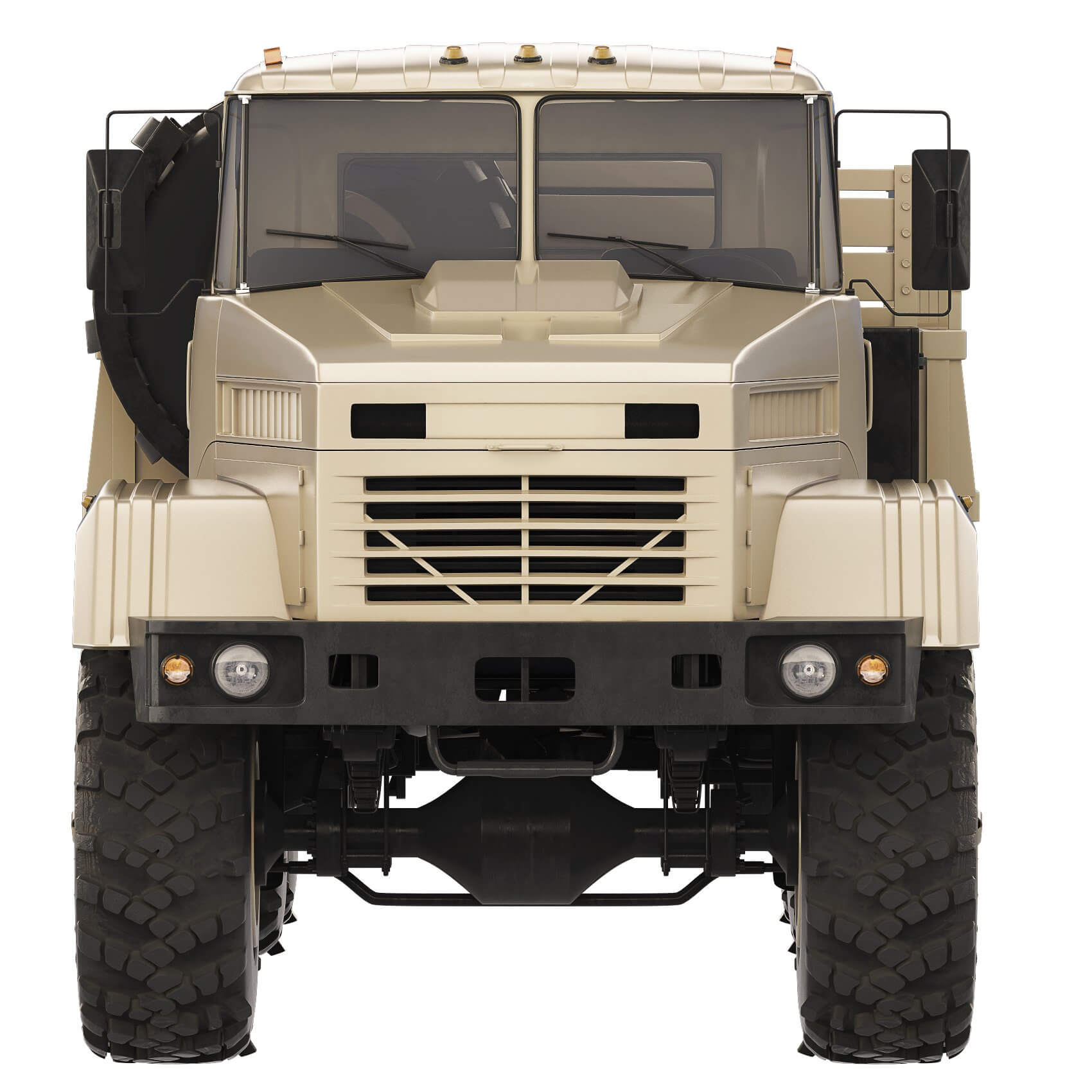 KrAZ 6322 Flatbed Body 1999 - 3D Model by podshyvalov