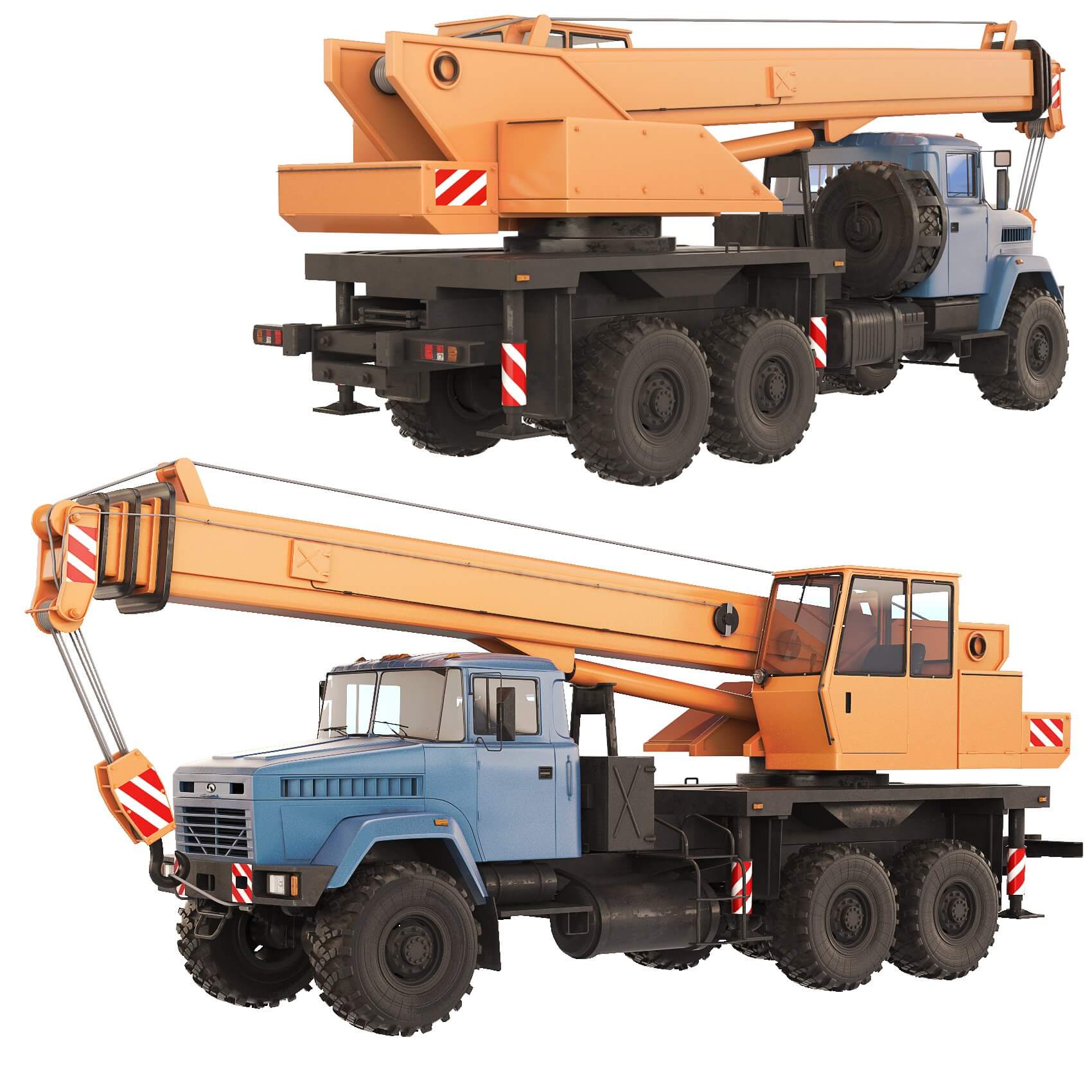 KrAZ 63221 KTA-25 2007 3D Model by podshyvalov