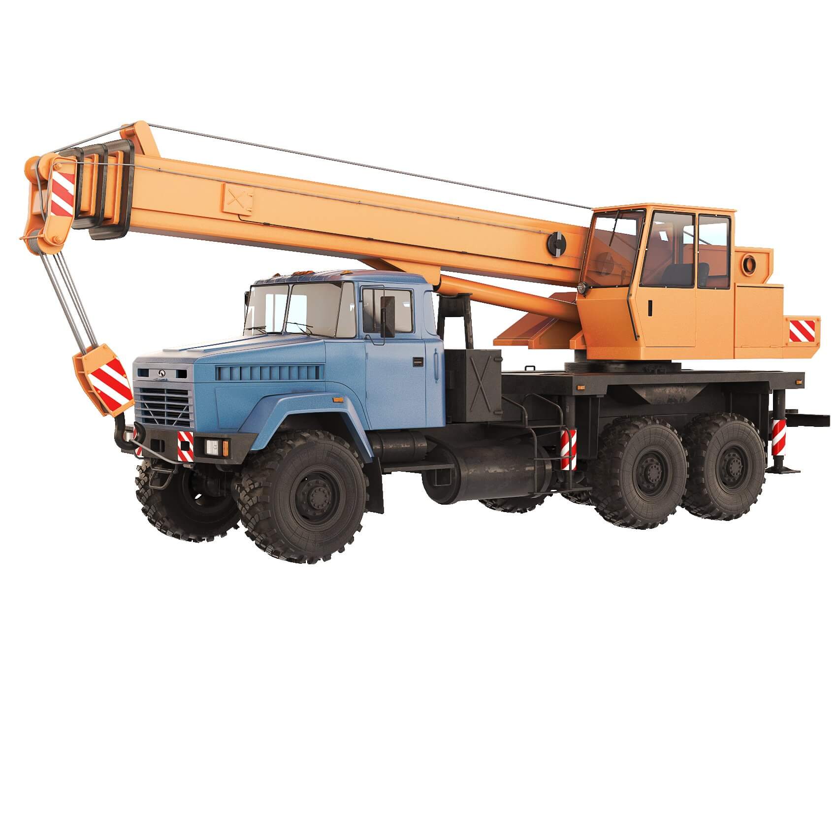 KrAZ 63221 KTA-25 2007 3D Model by podshyvalov