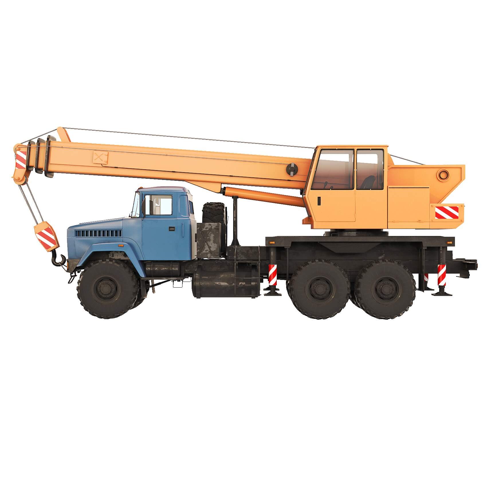 KrAZ 63221 KTA-25 2007 3D Model by podshyvalov