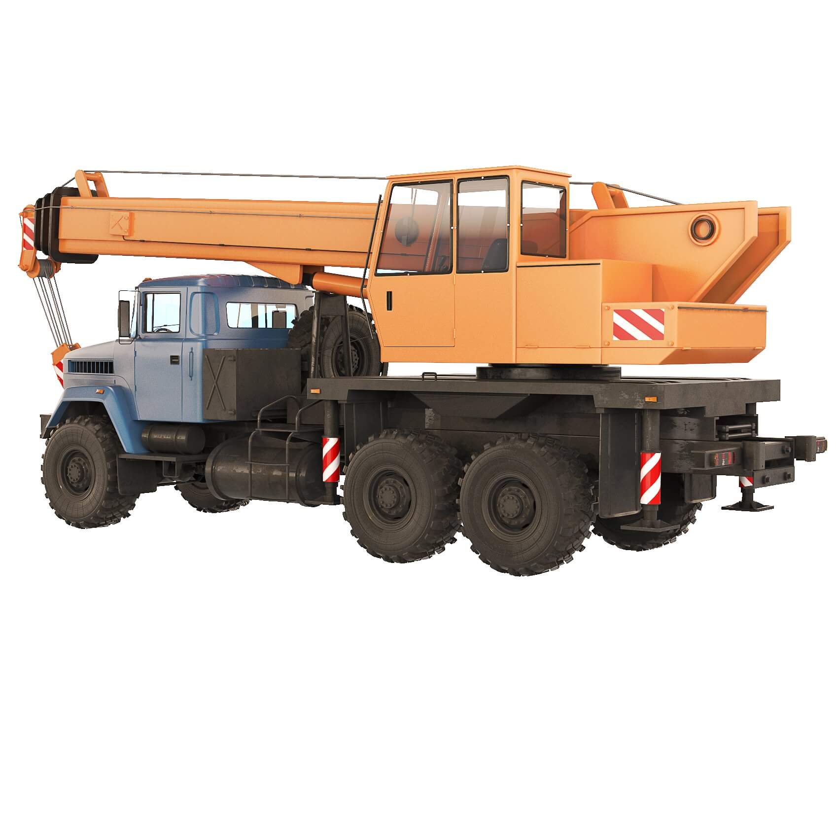 KrAZ 63221 KTA-25 2007 3D Model by podshyvalov