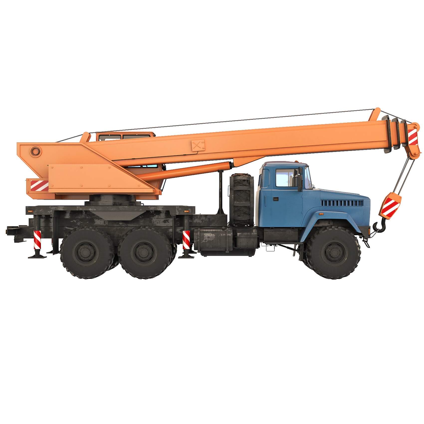 KrAZ 63221 KTA-25 2007 3D Model by podshyvalov