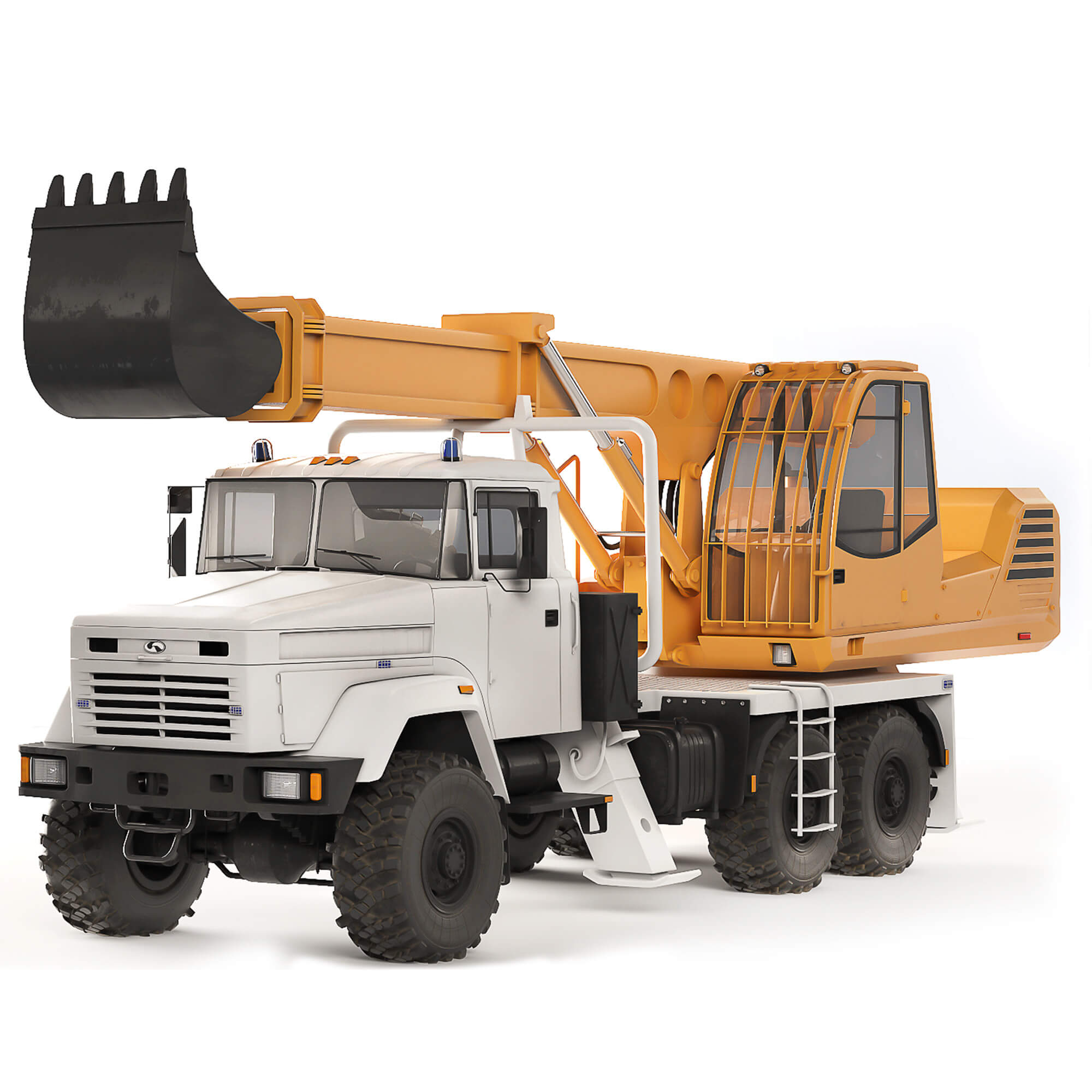 KrAZ 63221 UDS-114 2018 3D Model by podshyvalov