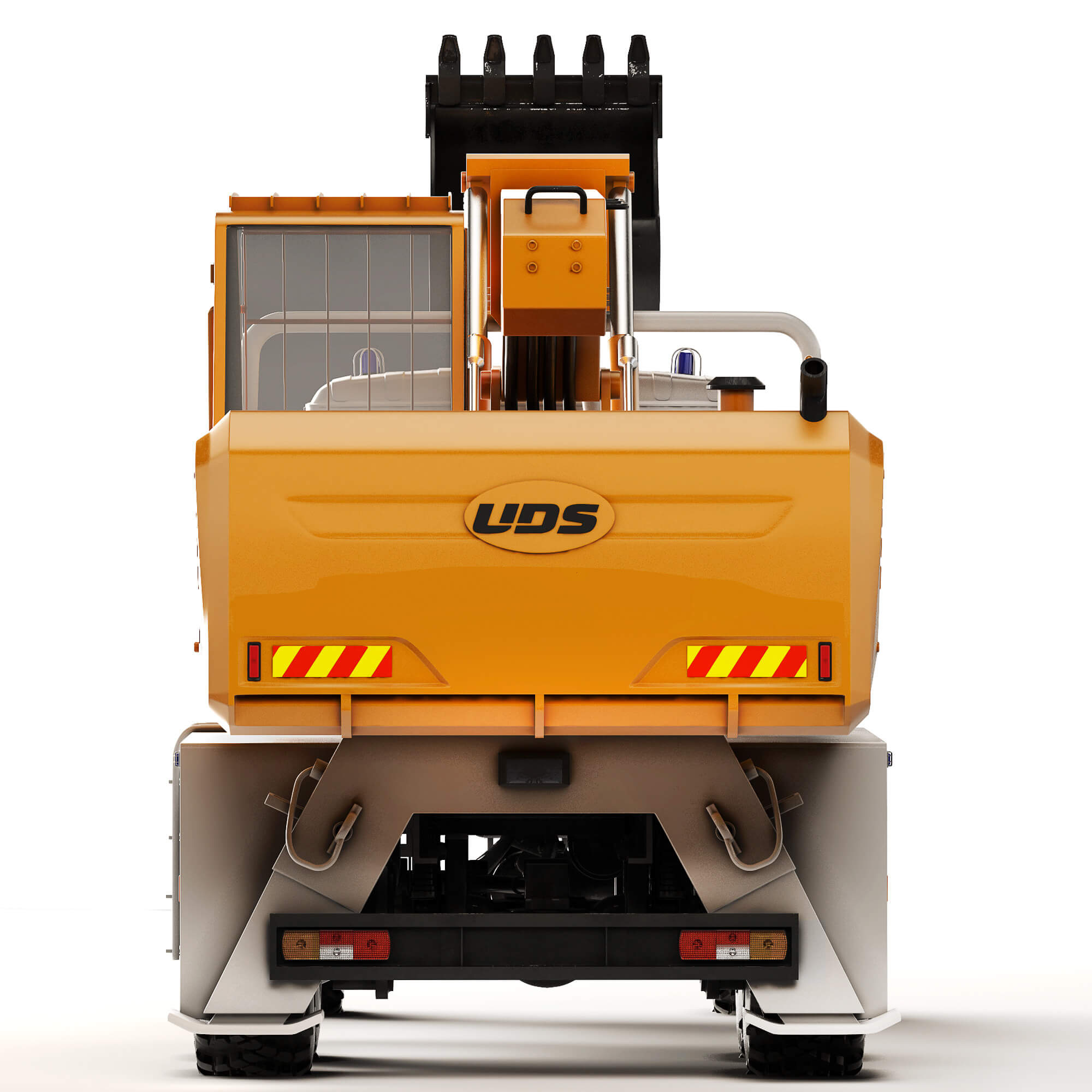 KrAZ 63221 UDS-114 2018 3D Model by podshyvalov